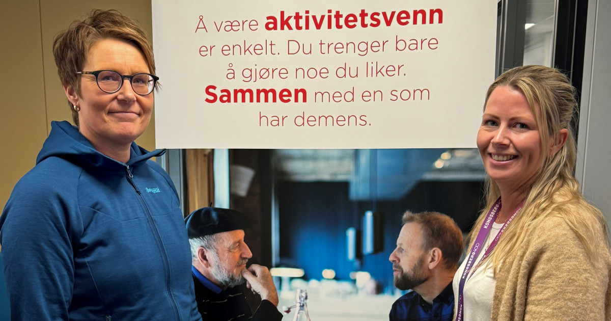 Nå kan du bli aktivitetsvenn - Kongsberg kommune