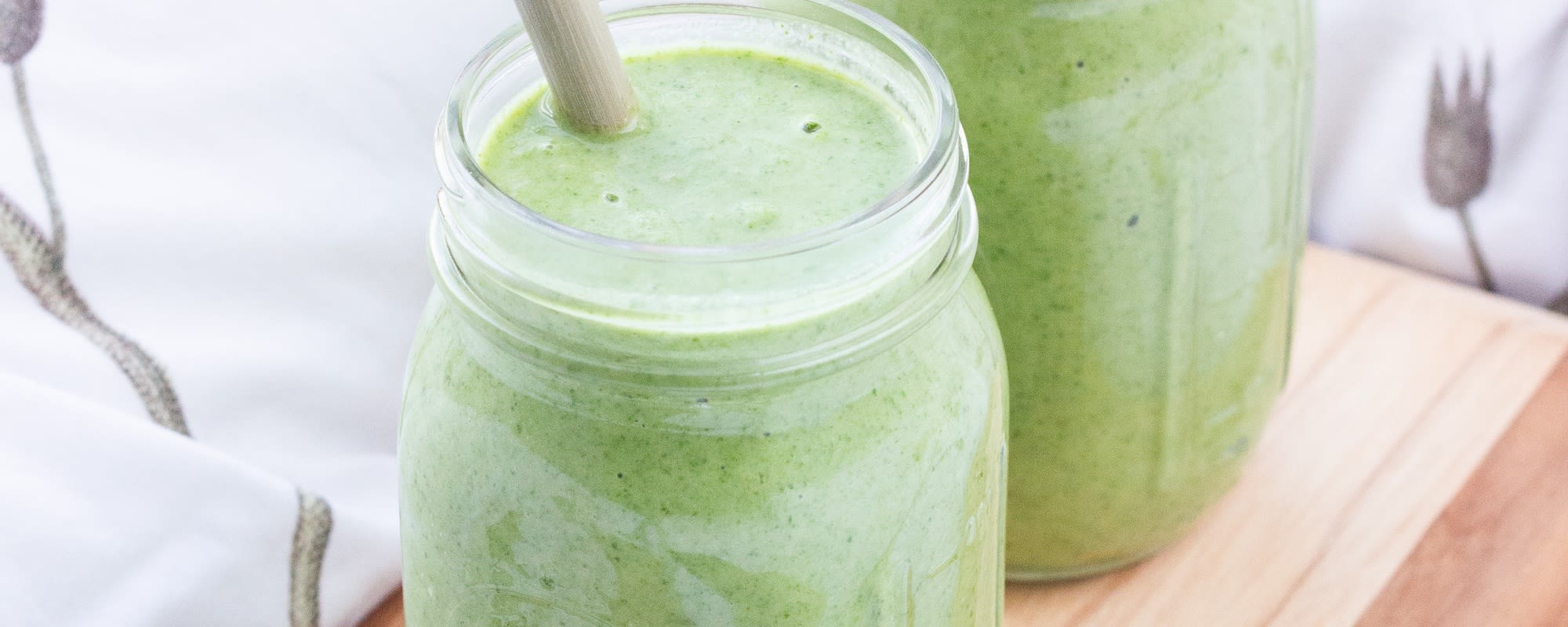 Greenie - opskrift på en sund og grøn smoothie - Ro Yoga