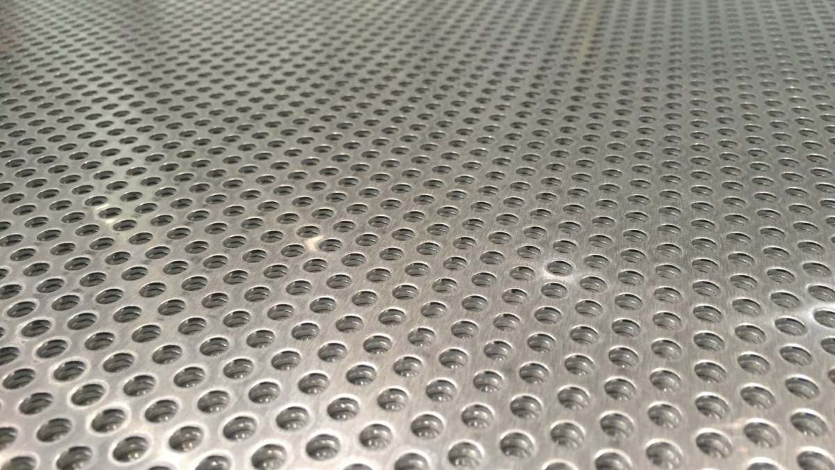 PERFORERT ALUM. 1250x2500-1mm Ø4mm Stålprofil AS