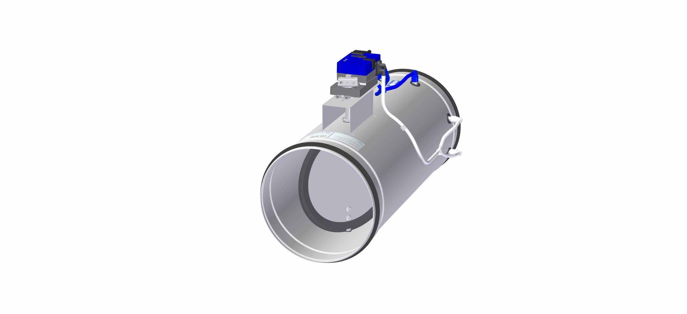 LEO VAV spjeld Mp-Bus-1 Stålprofil AS