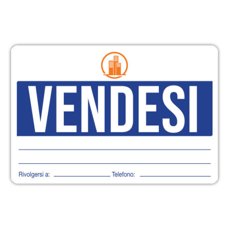 Stampa cartelli Vendesi personalizzati - Stampaestampe.it