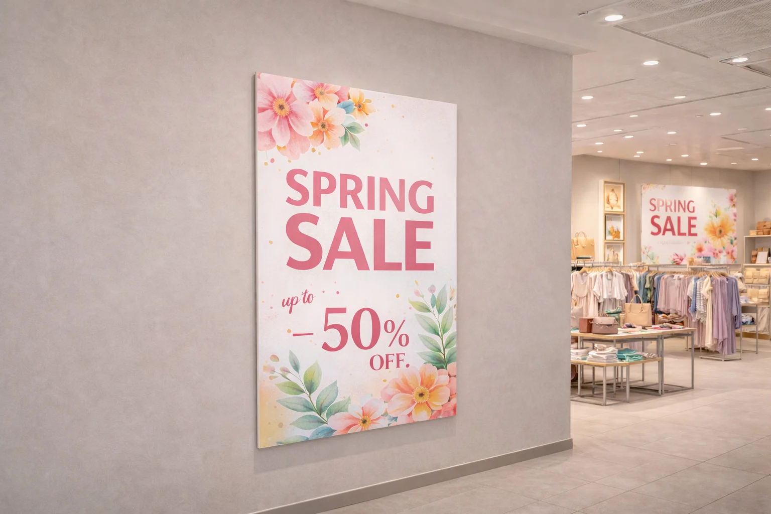 Forex personalizzato per campagne in-store: allestimenti coordinati