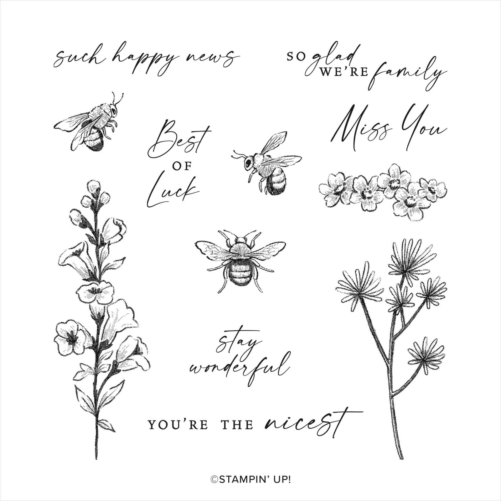 Honeybee Home Stamps – stampin' designs by penny