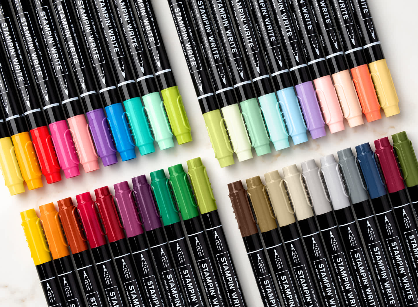 Coordinating Colour Palettes for Paper Crafts by Stampin' Up!