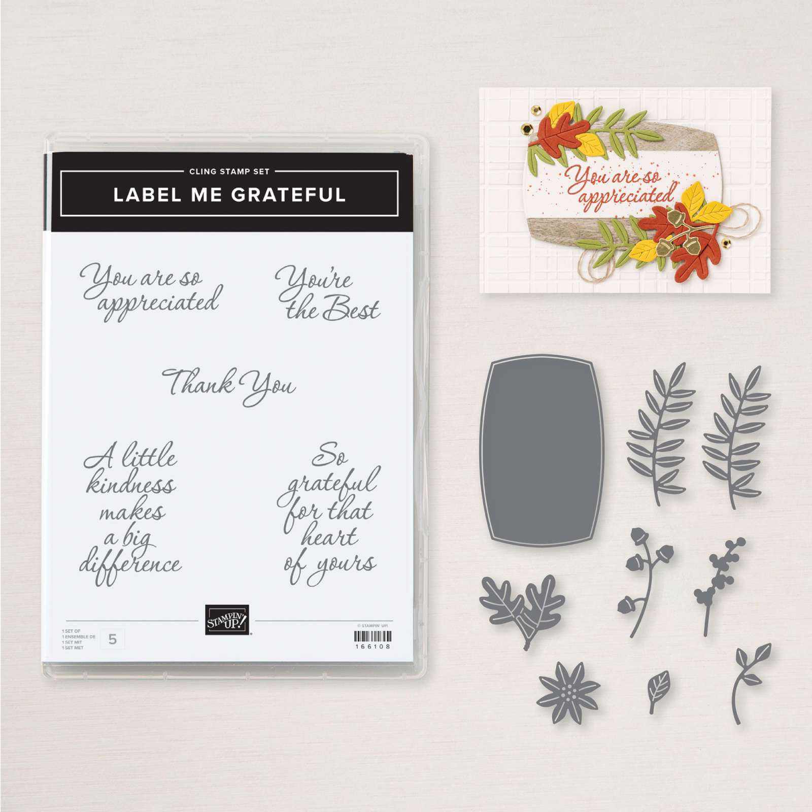 Label Me Grateful Bundle | Stampin’ Up!