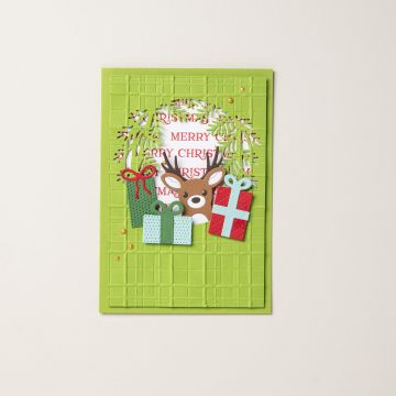 Forever Plaid 3D Embossing Folder by Stampin’ Up!
