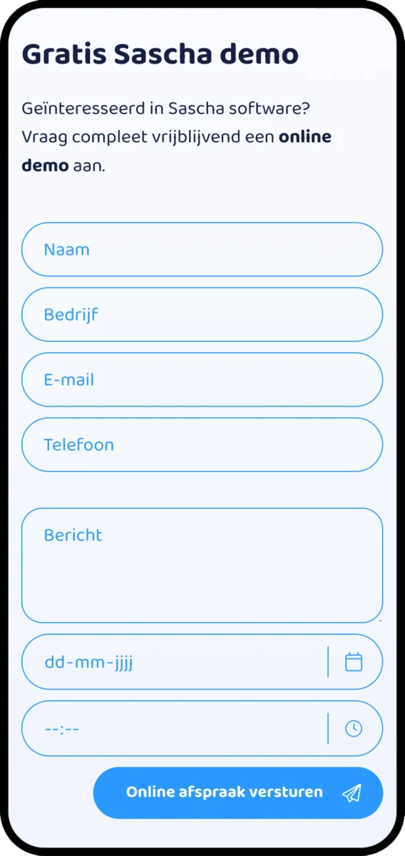 Flexibel, op maat gemaakt en modulair: onze Sascha Software Flexibel, op maat gemaakt en modulair: onze Sascha Software