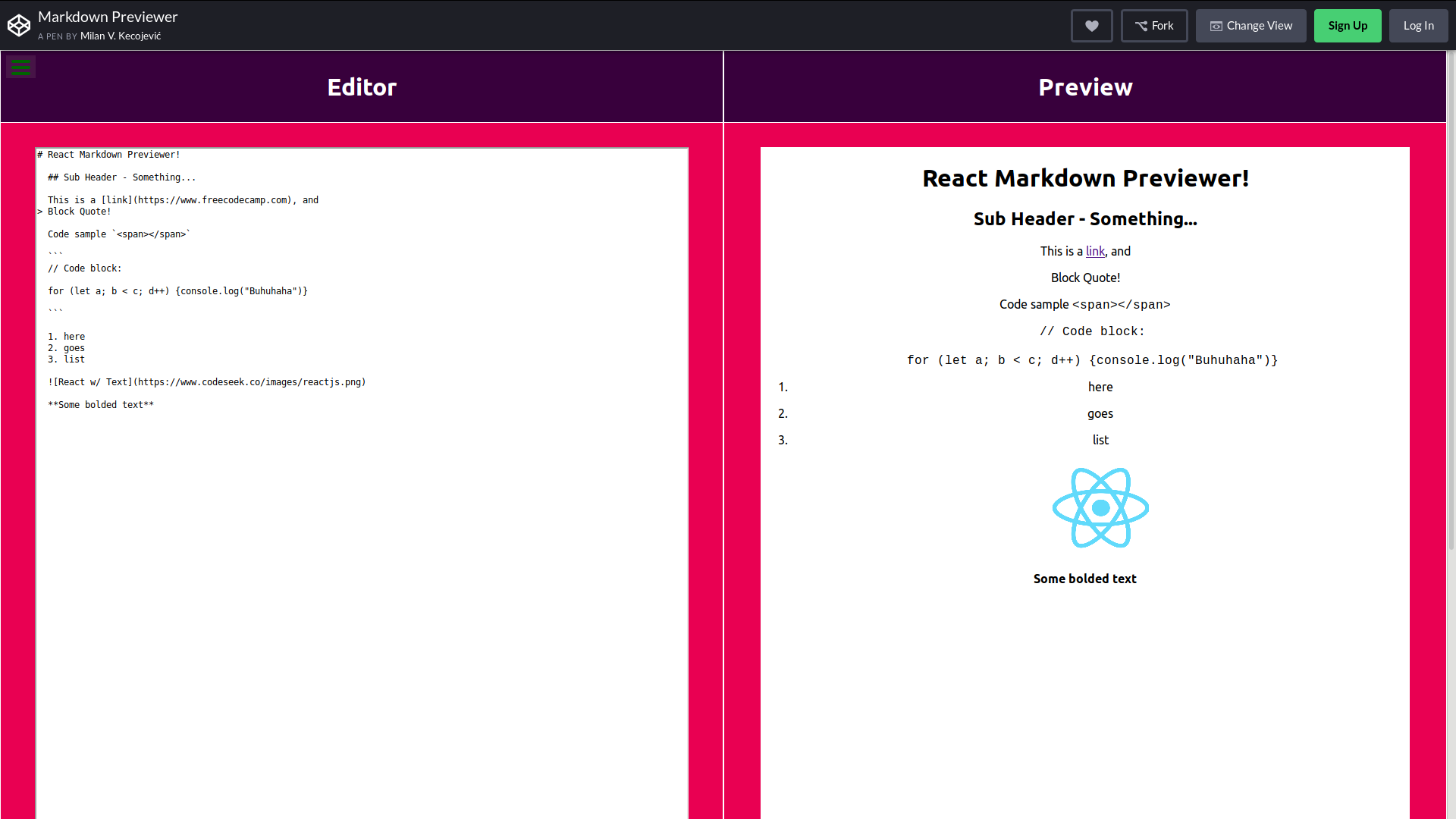 Portfolio - Milan V. Kecojević