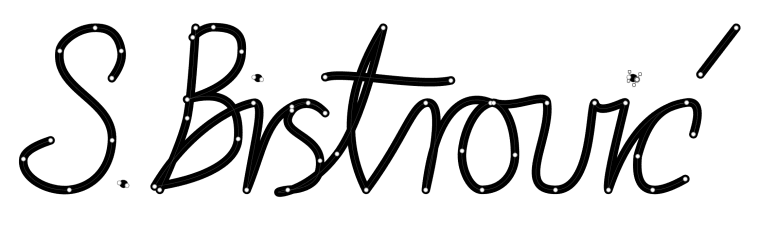 How to animate SVG signature S.Bistrović