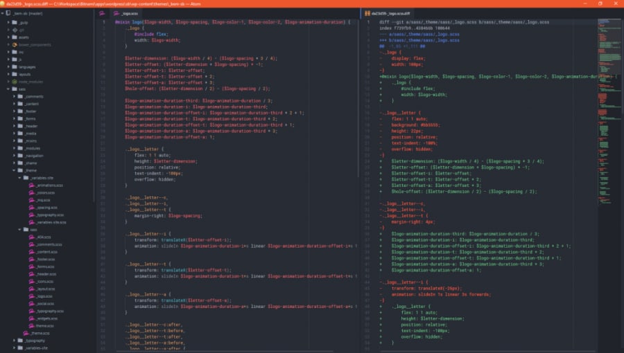Github Atom Git packages