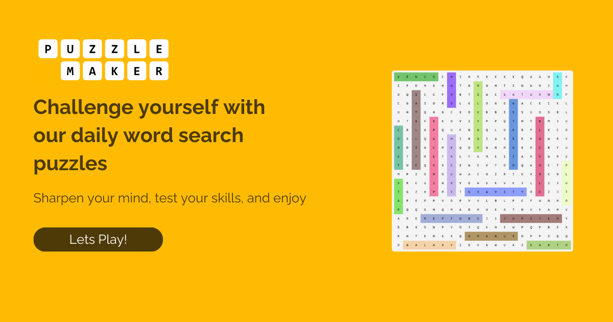 Home | Puzzle Maker