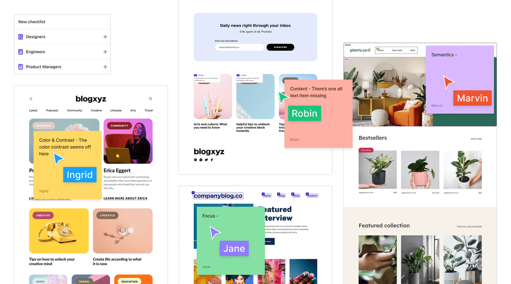 Keep your team on track with Accessibility Checklists for Figma and FigJam Keep your team on track with Accessibility Checklists for Figma and FigJam