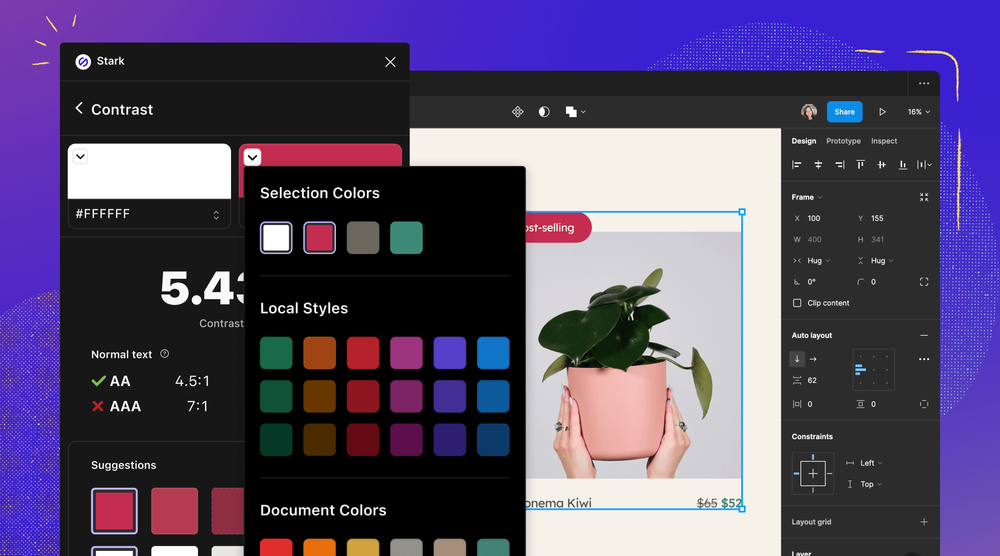 Introducing the all-new Color Picker in Stark’s Contrast Checker