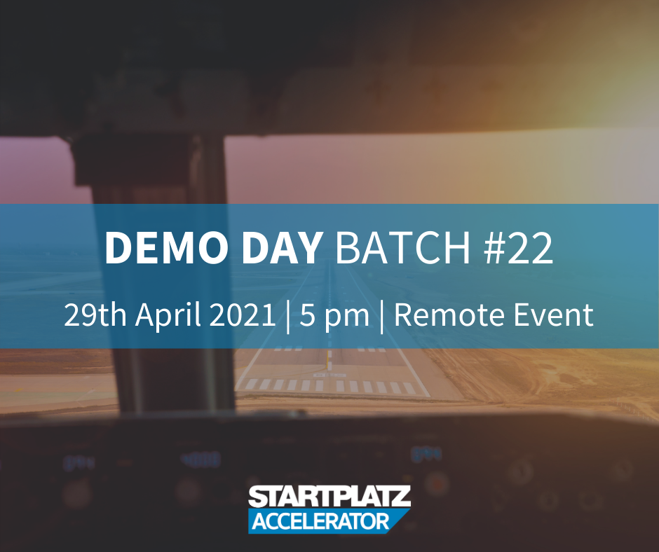 STARTPLATZ Accelerator Demo Day - Batch #22