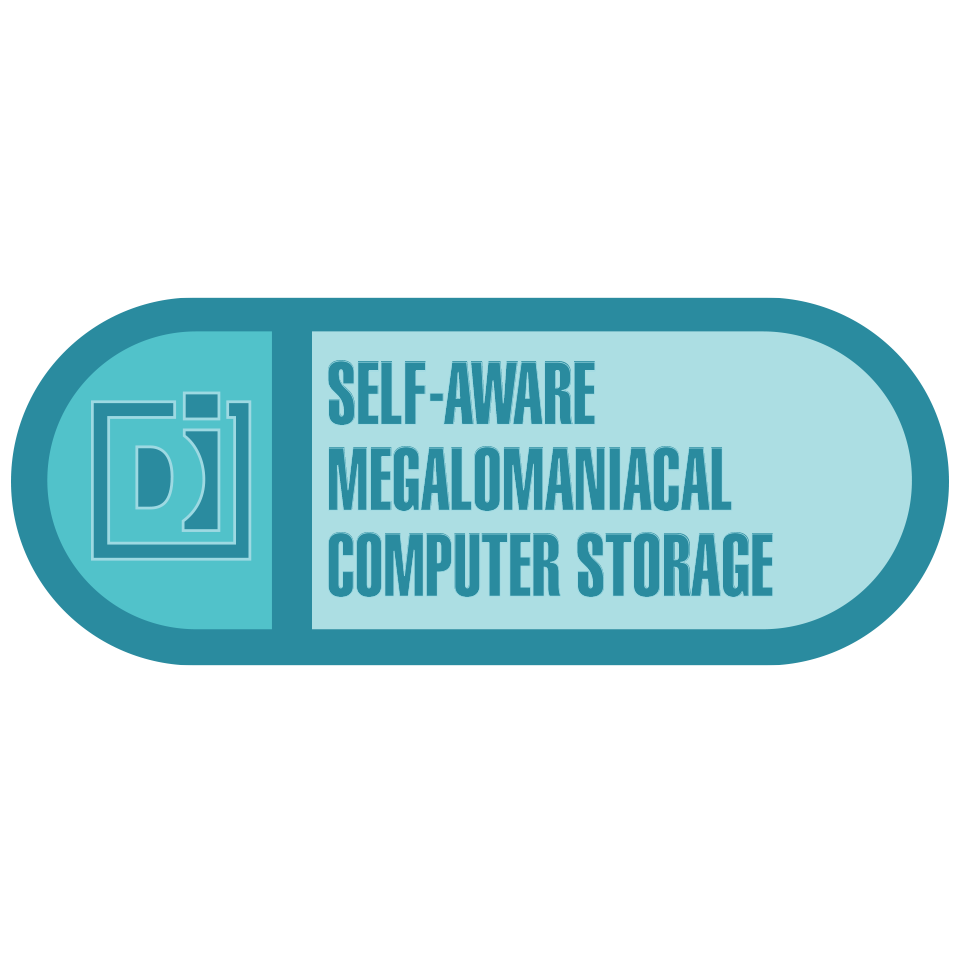 Self-Aware Megalomaniacal Computer Storage