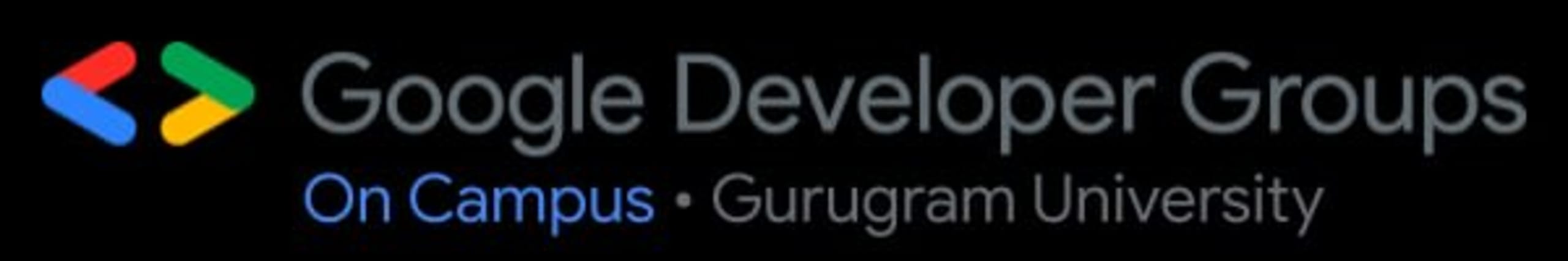 Google Developer Groups GDG on Campus Gurugram University - Gurugram, India