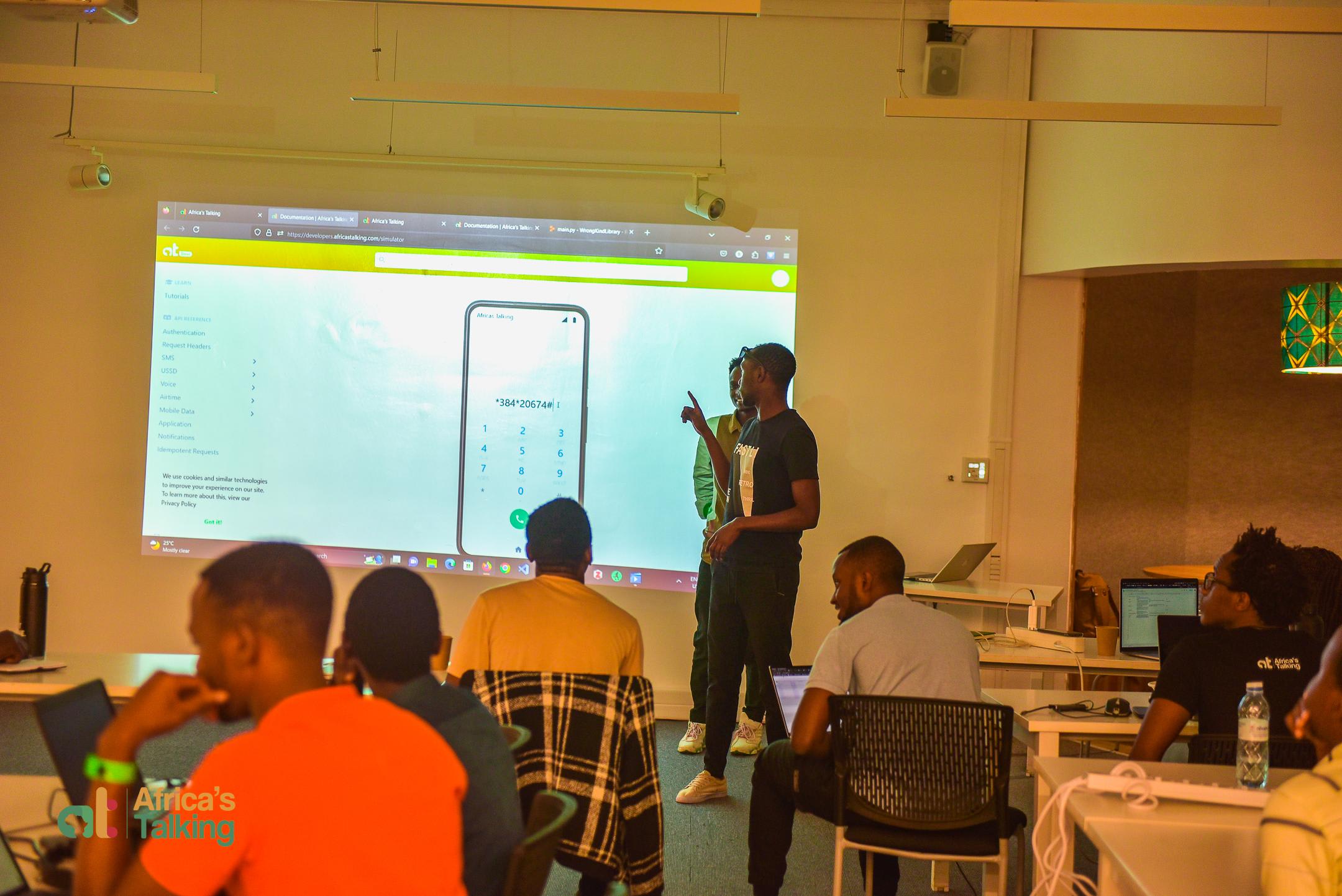 See Africa's Talking Open Hackathon Kigali, Rwanda: Government Solutions at Africas Talking ...