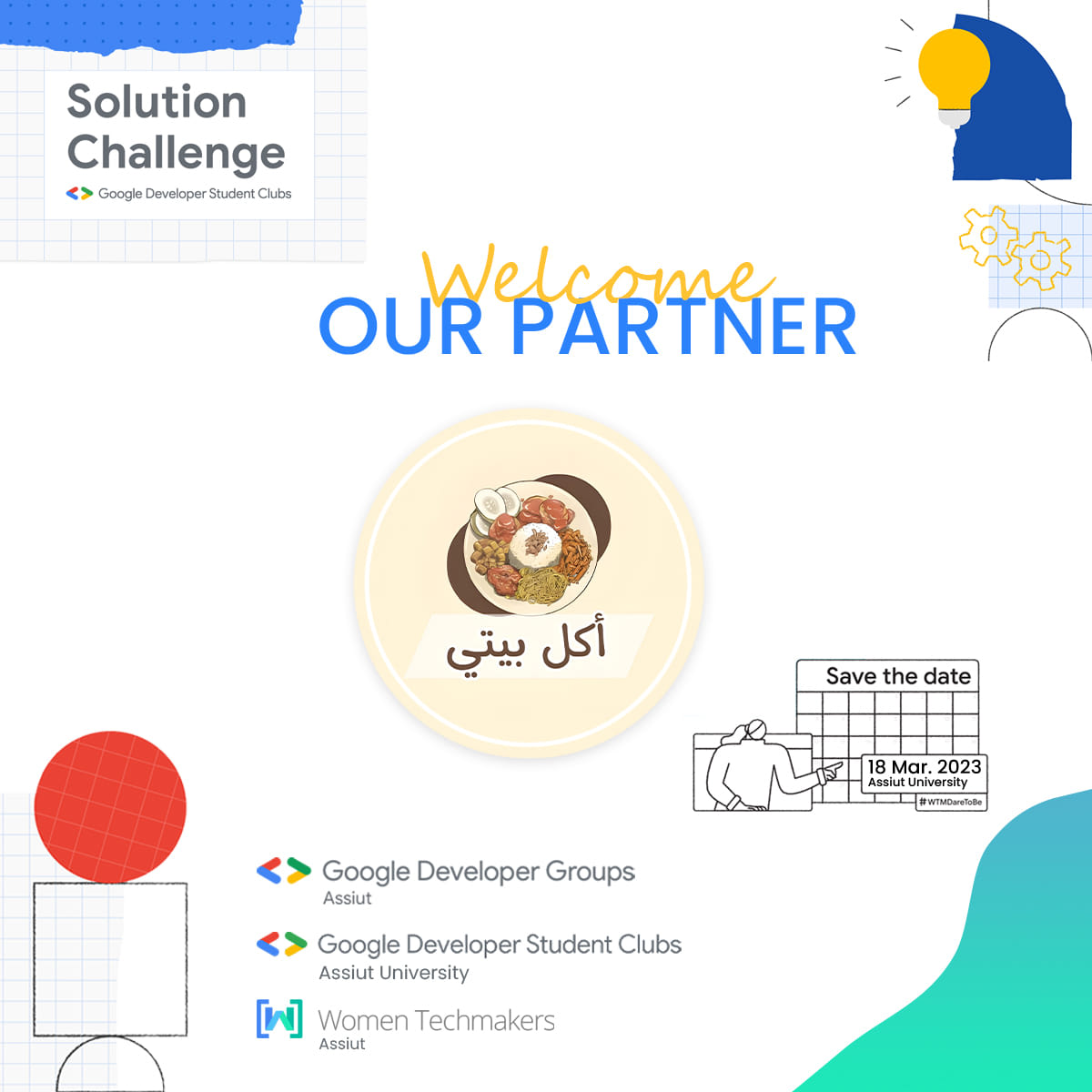 See IWD & Solution Challenge'23 Assuit at Google Developer Groups GDG Assiut