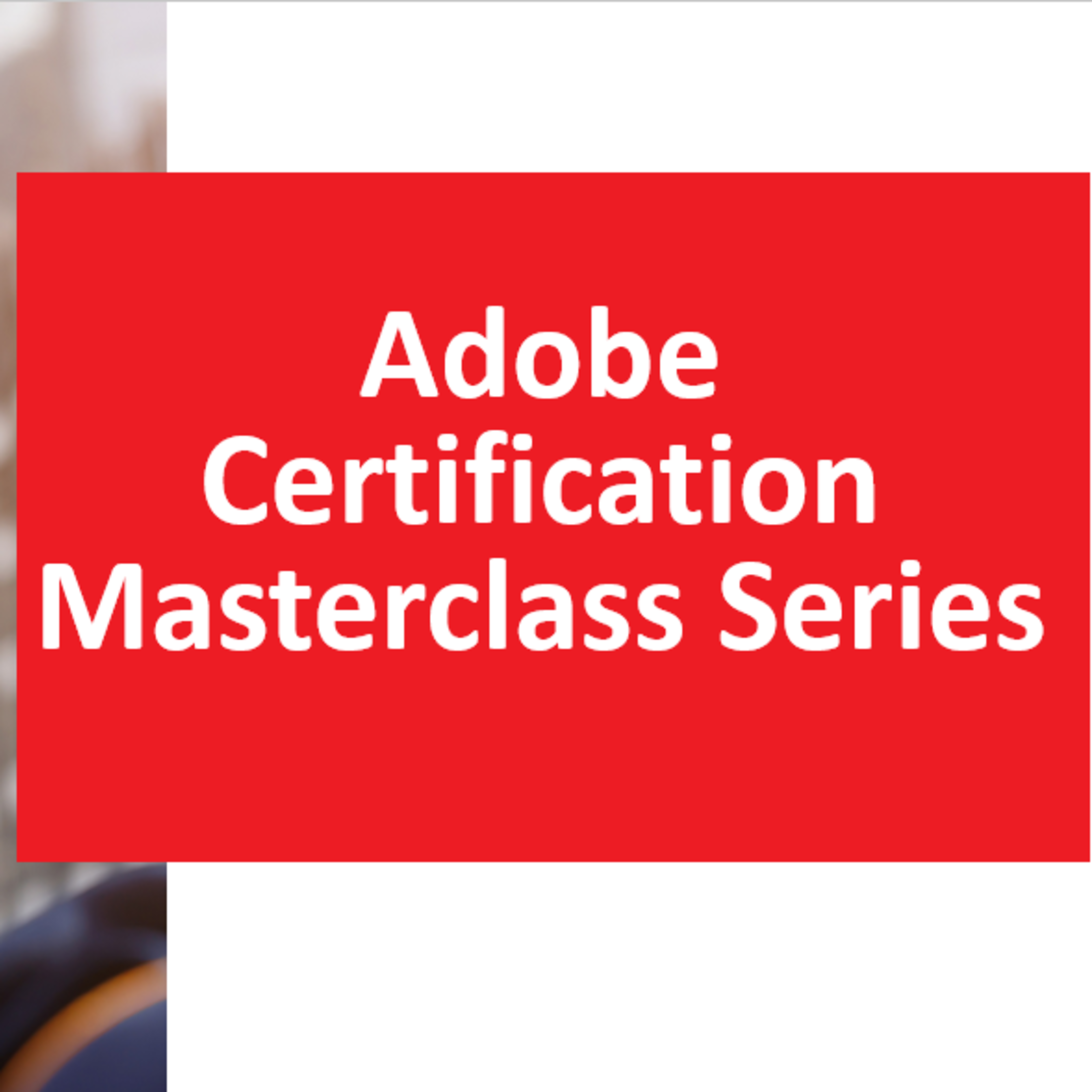 See Adobe Certification Masterclass Series : Adobe Customer Journey ...