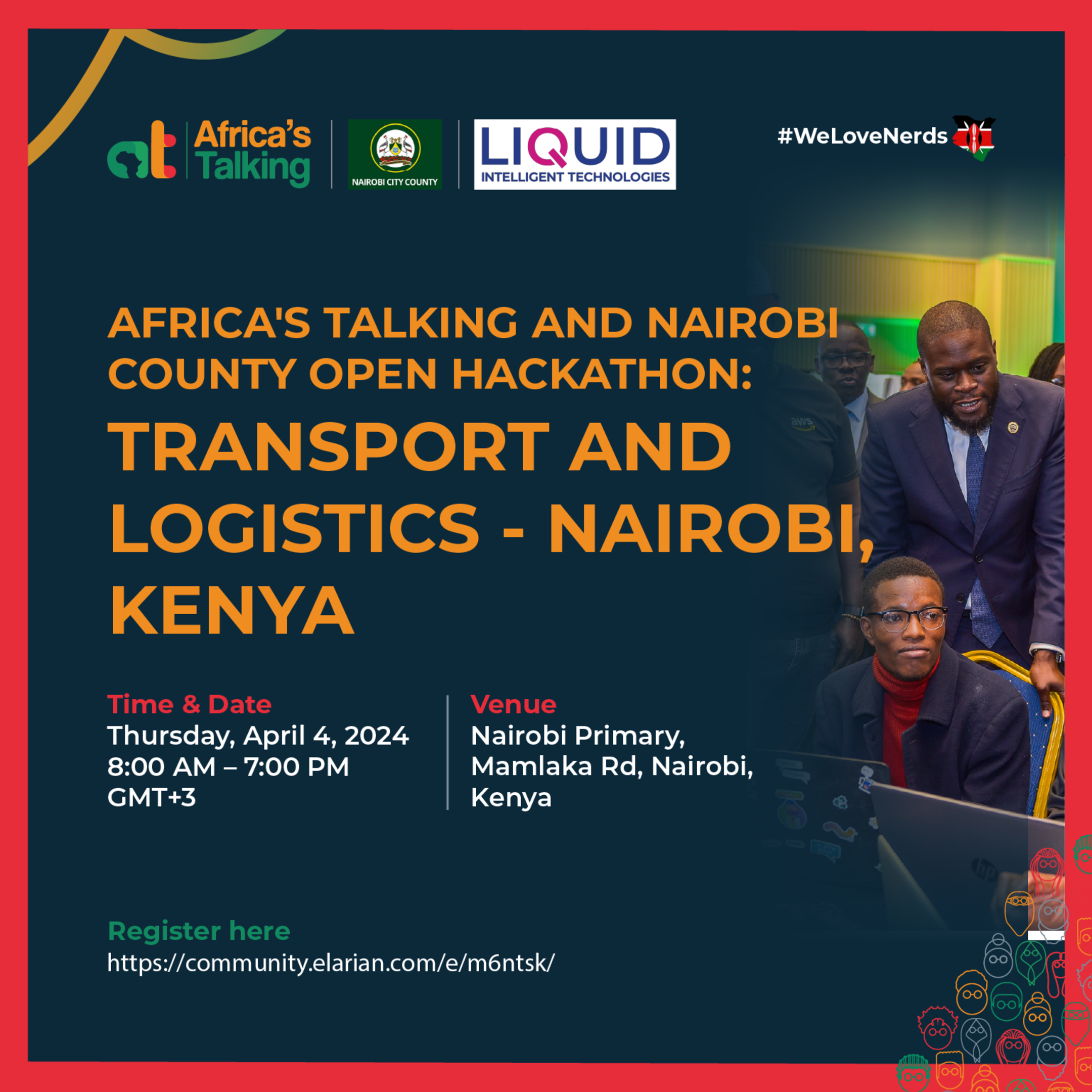 See AFRICA'S TALKING AND NAIROBI COUNTY OPEN HACKATHON: TRANSPORT AND ...