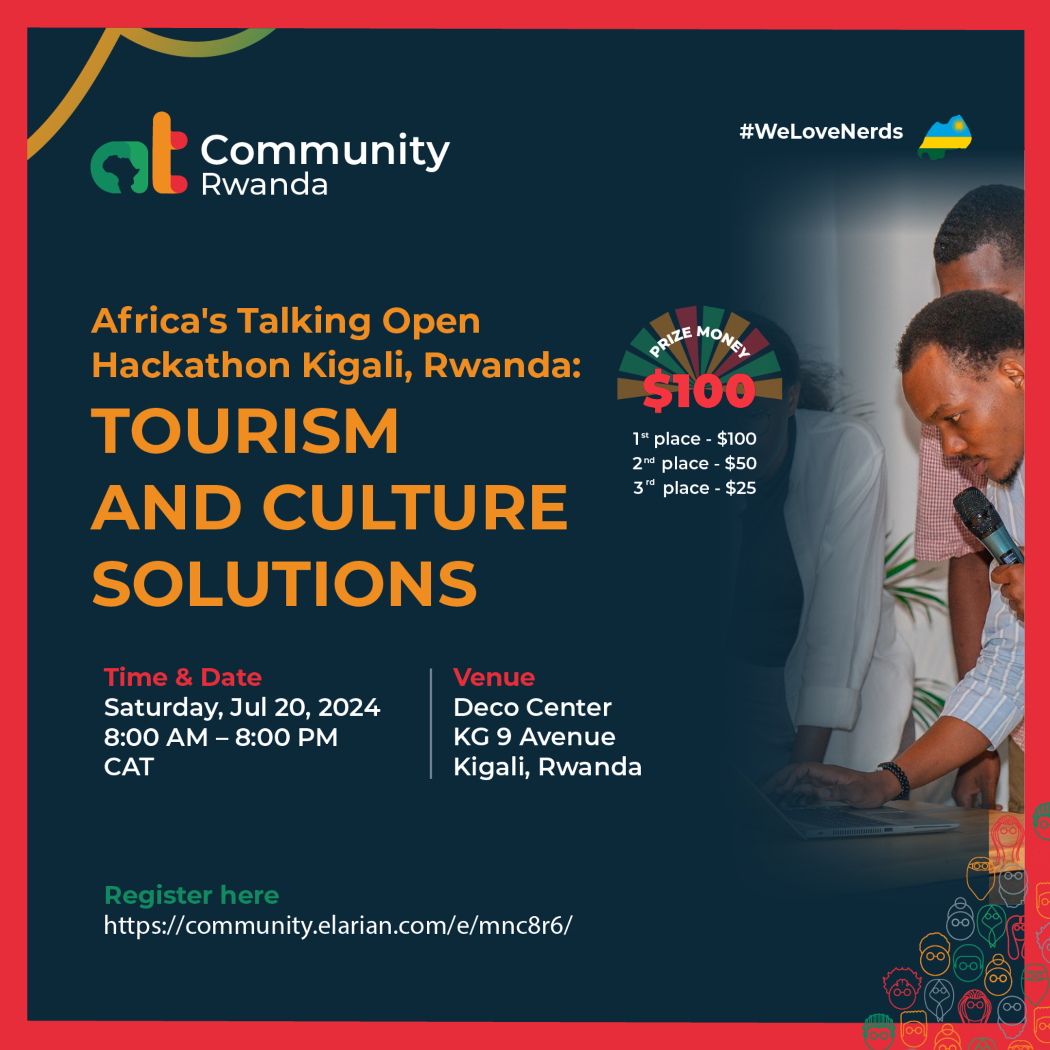 See AFRICA'S TALKING OPEN HACKATHON RWANDA : TOURISM AND CULTURE ...