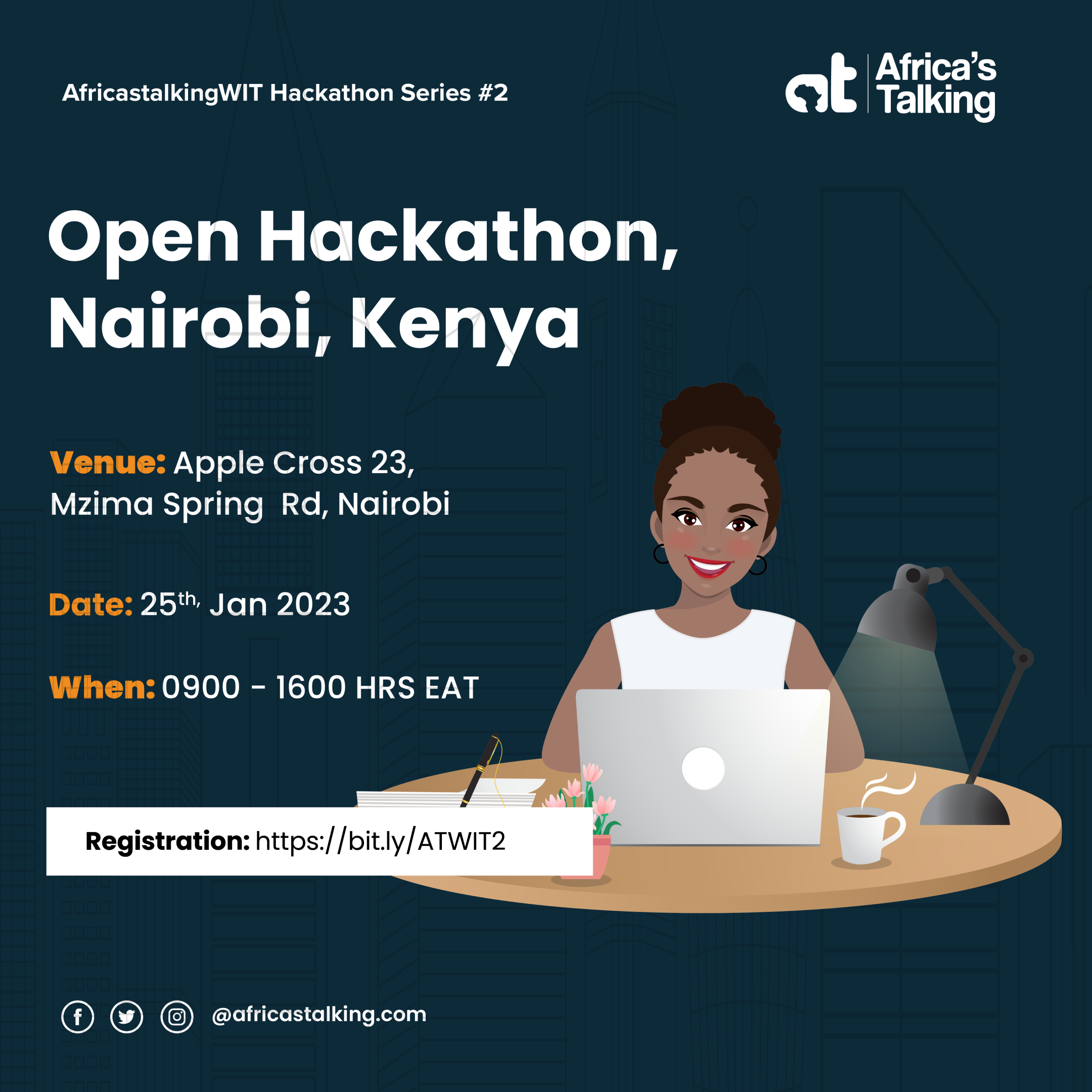 See Africa's Talking Women In Tech Open Hackathon at Africas Talking ...