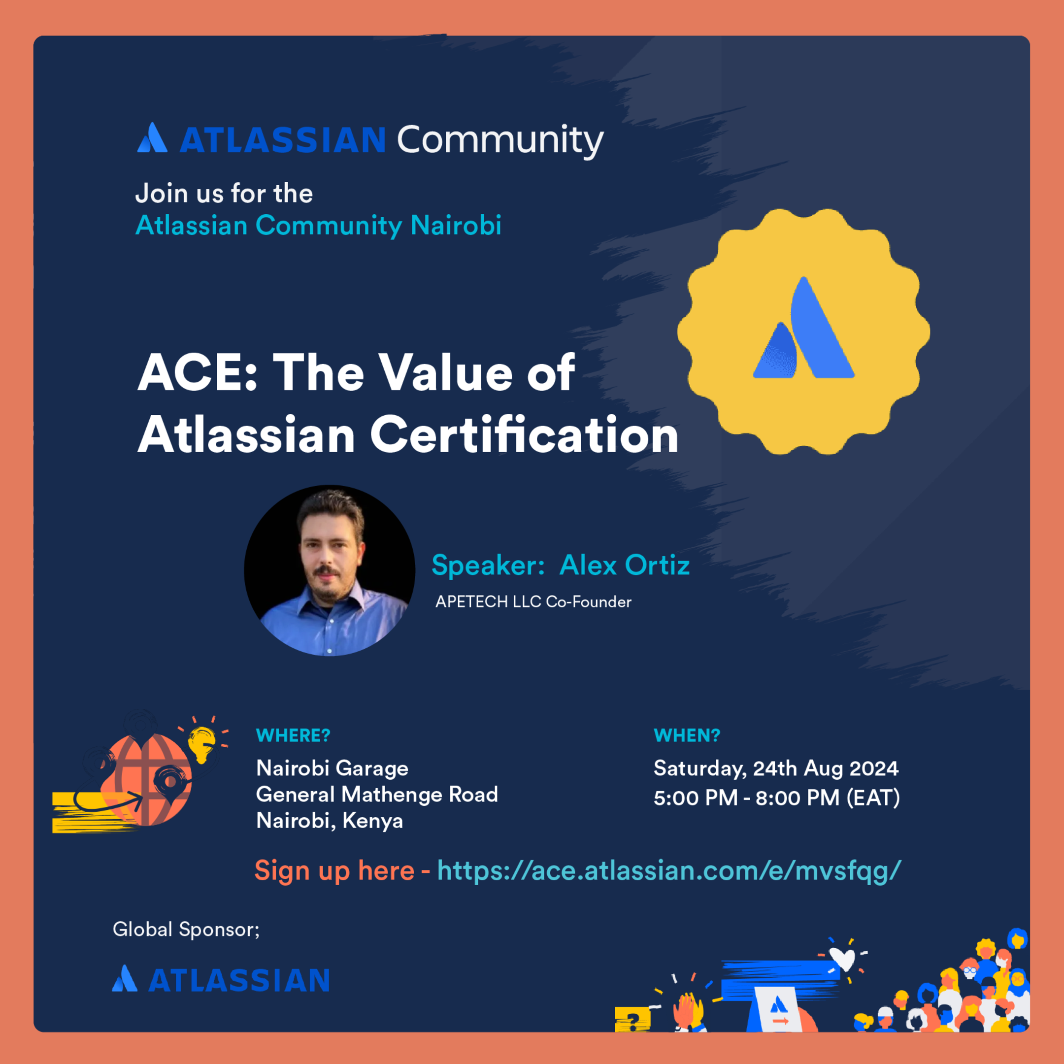 See ACE: The Value of Atlassian Certification at Atlassian Community Events Nairobi