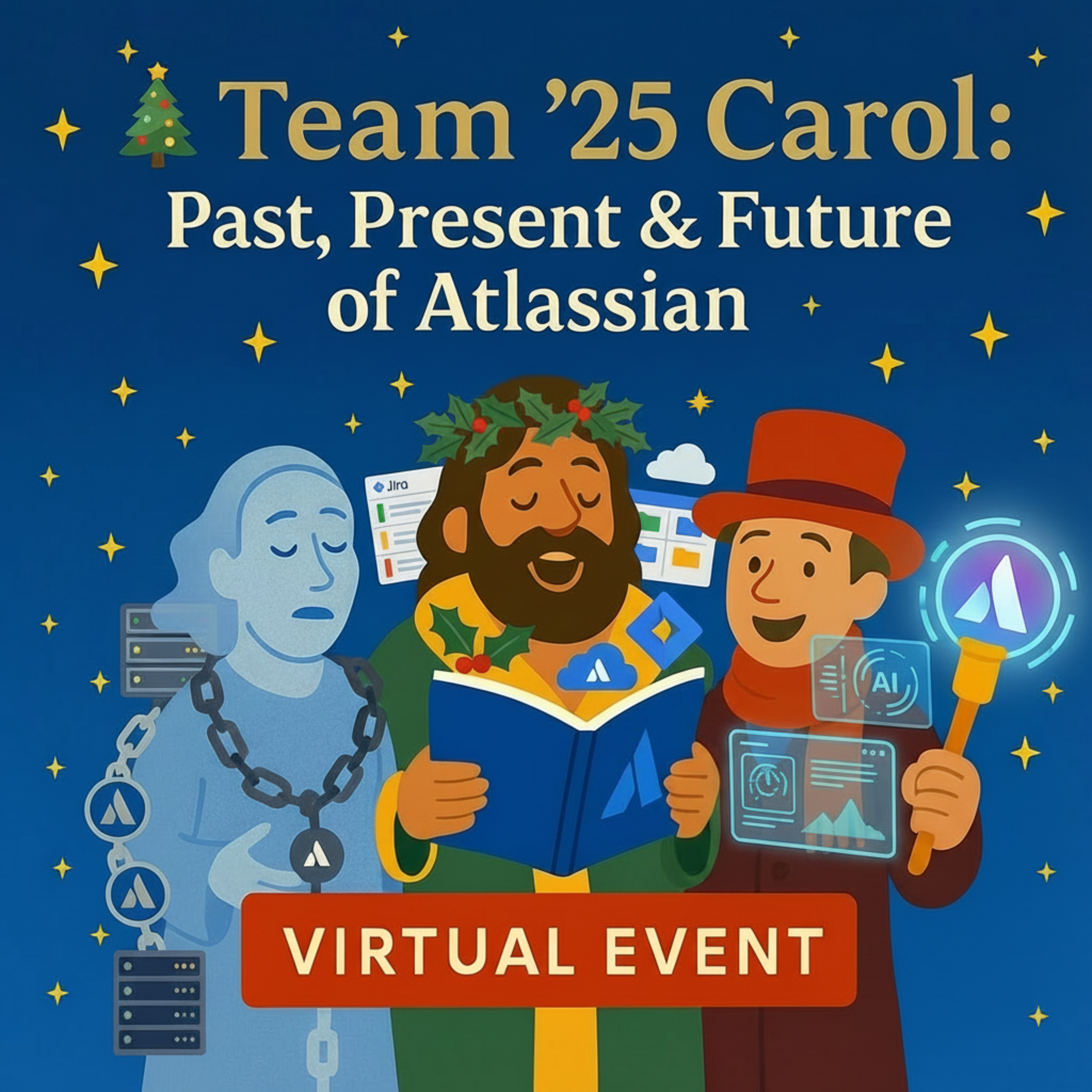 See 🎄 A Team ’25 Carol: Past, Present & Future of Atlassian at Atlassian Community Events Manchester