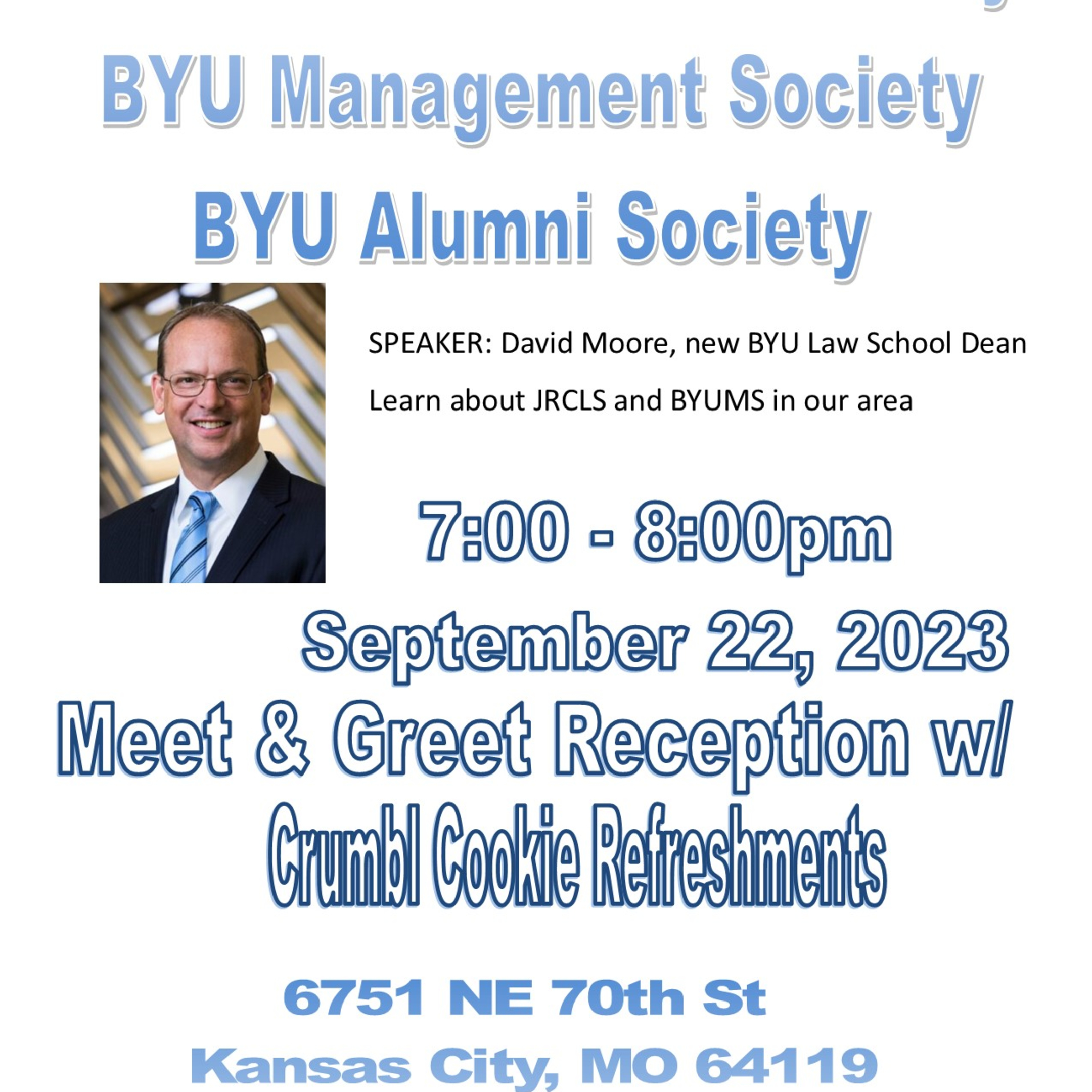 See Meet the BYU Law Dean & Social at J. Reuben Clark Law Society ...