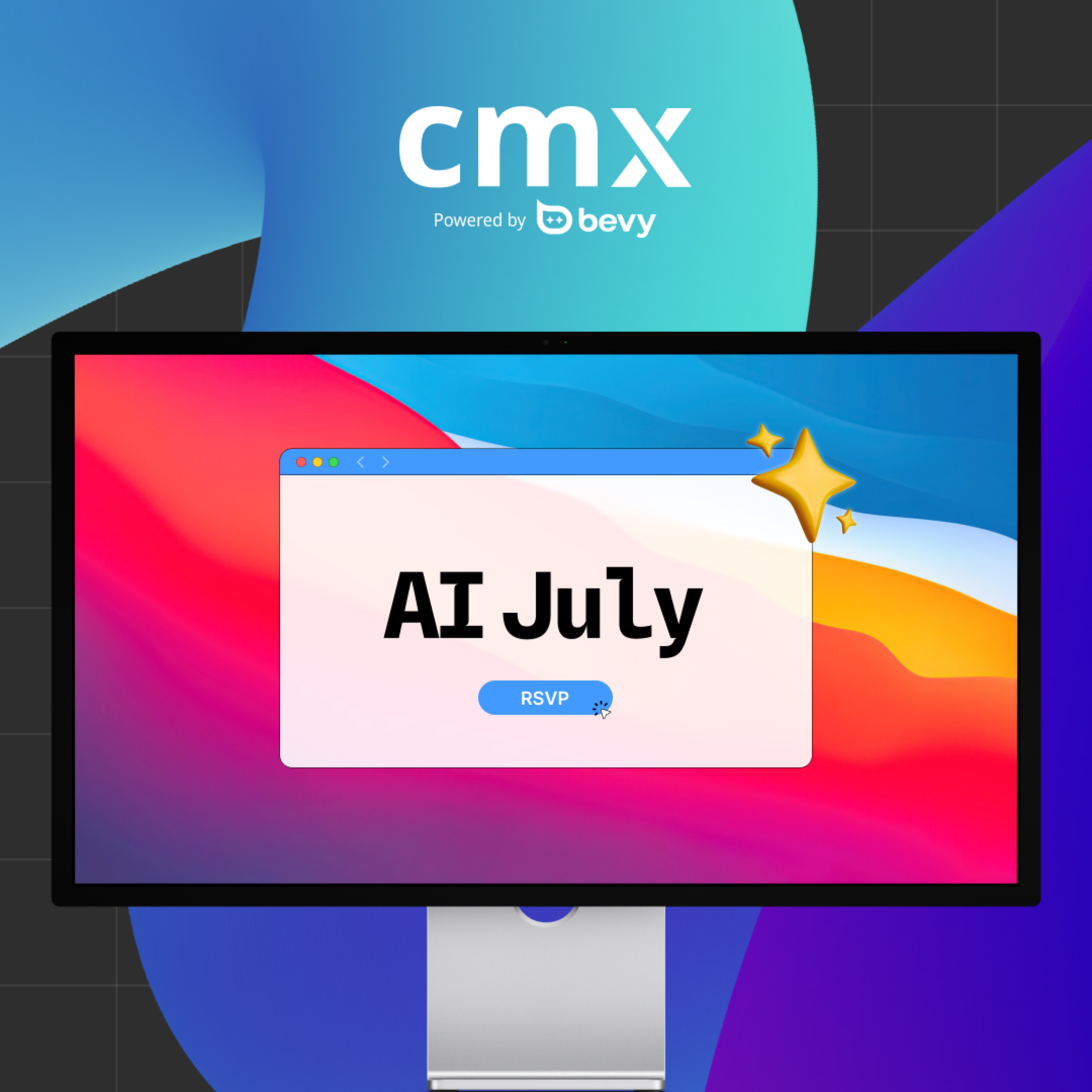 See AI July at CMX Connect, powered by Bevy CMX HQ