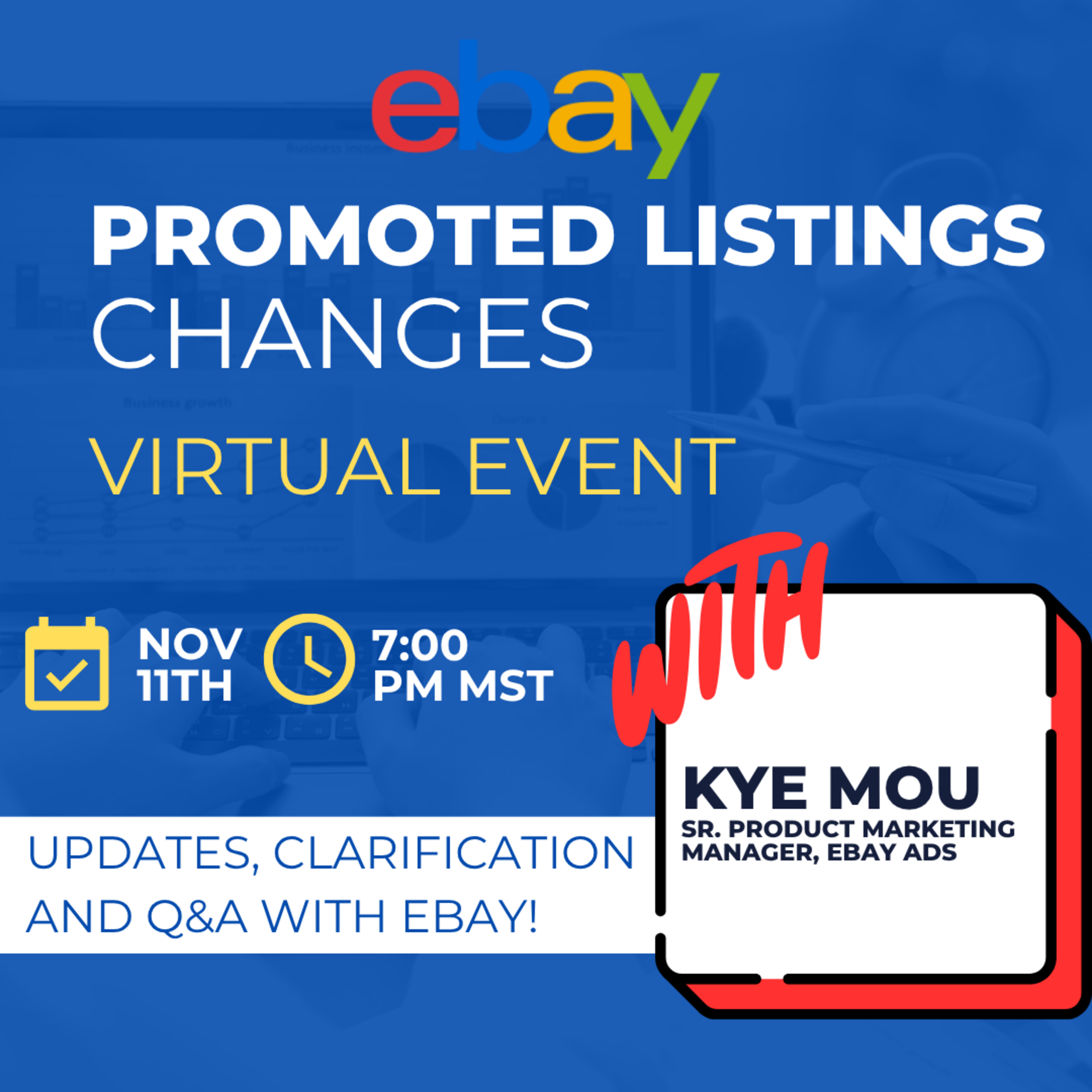 See HUGE Promoted Listings Changes - Discussion with eBay's Kye Mou ...