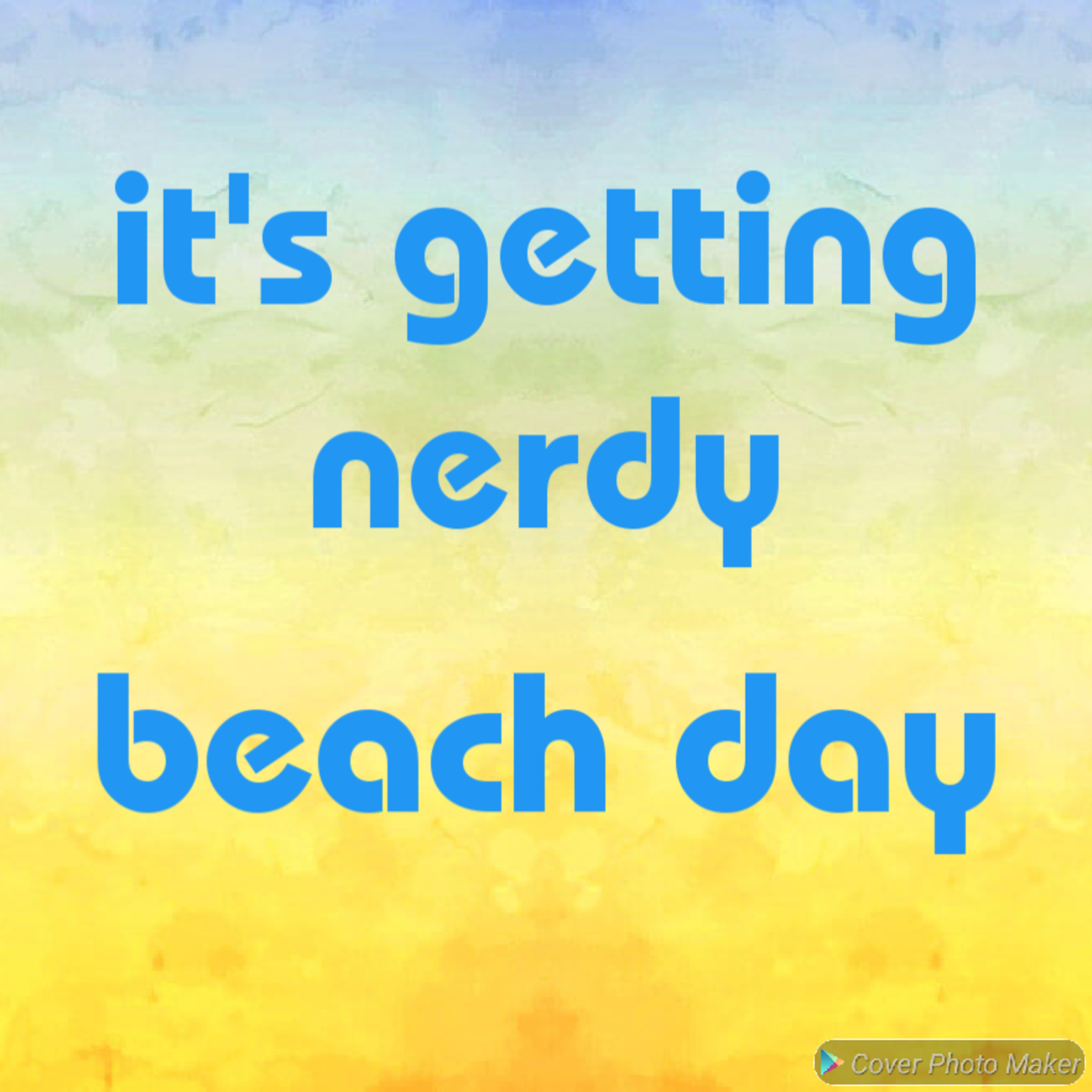 See RAINED OUT/Cancelled It's Getting Nerdy.... At the Beach! at FAN ...