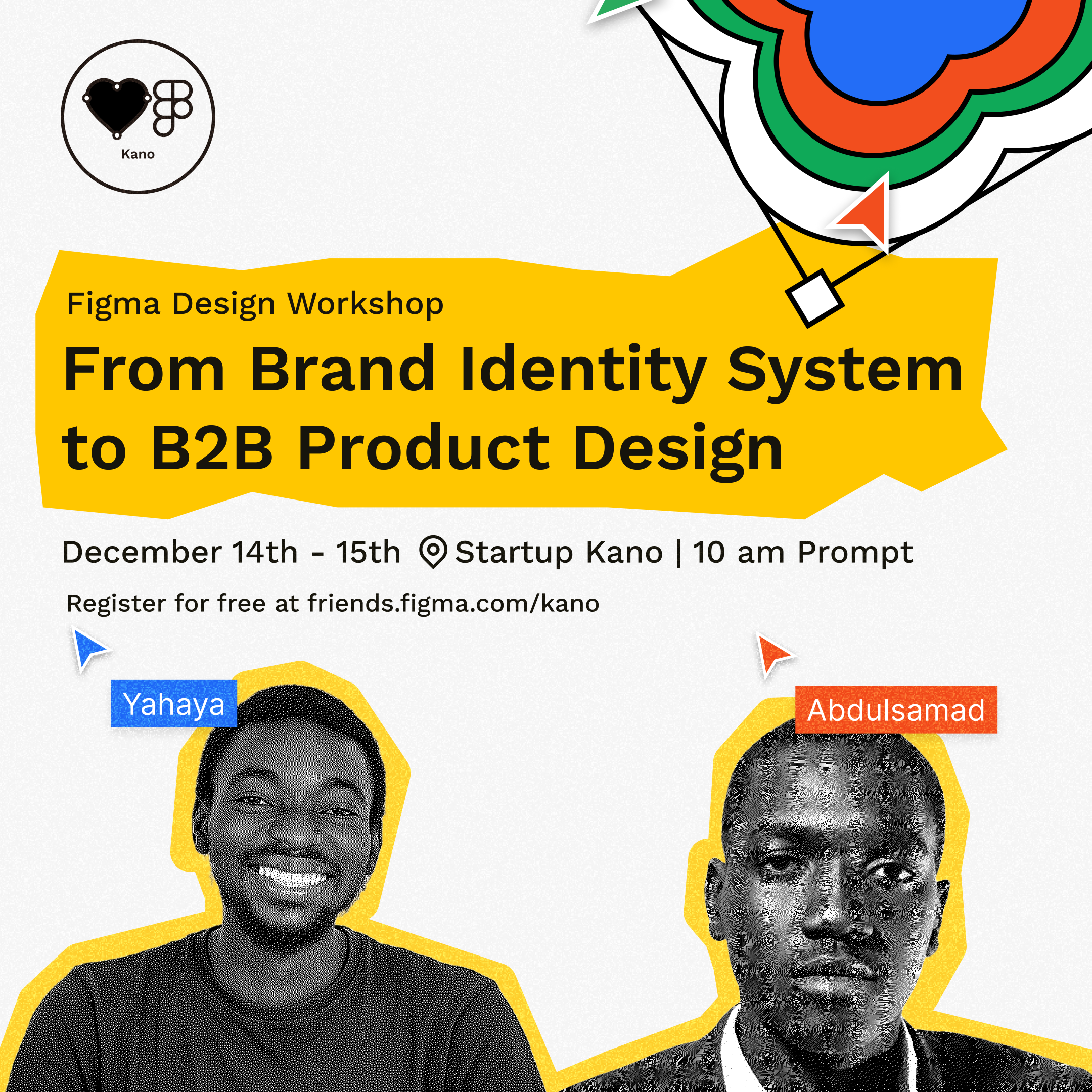 See Figma Design Workshop: From Brand Identity System to B2B Product Design at Figma Kano
