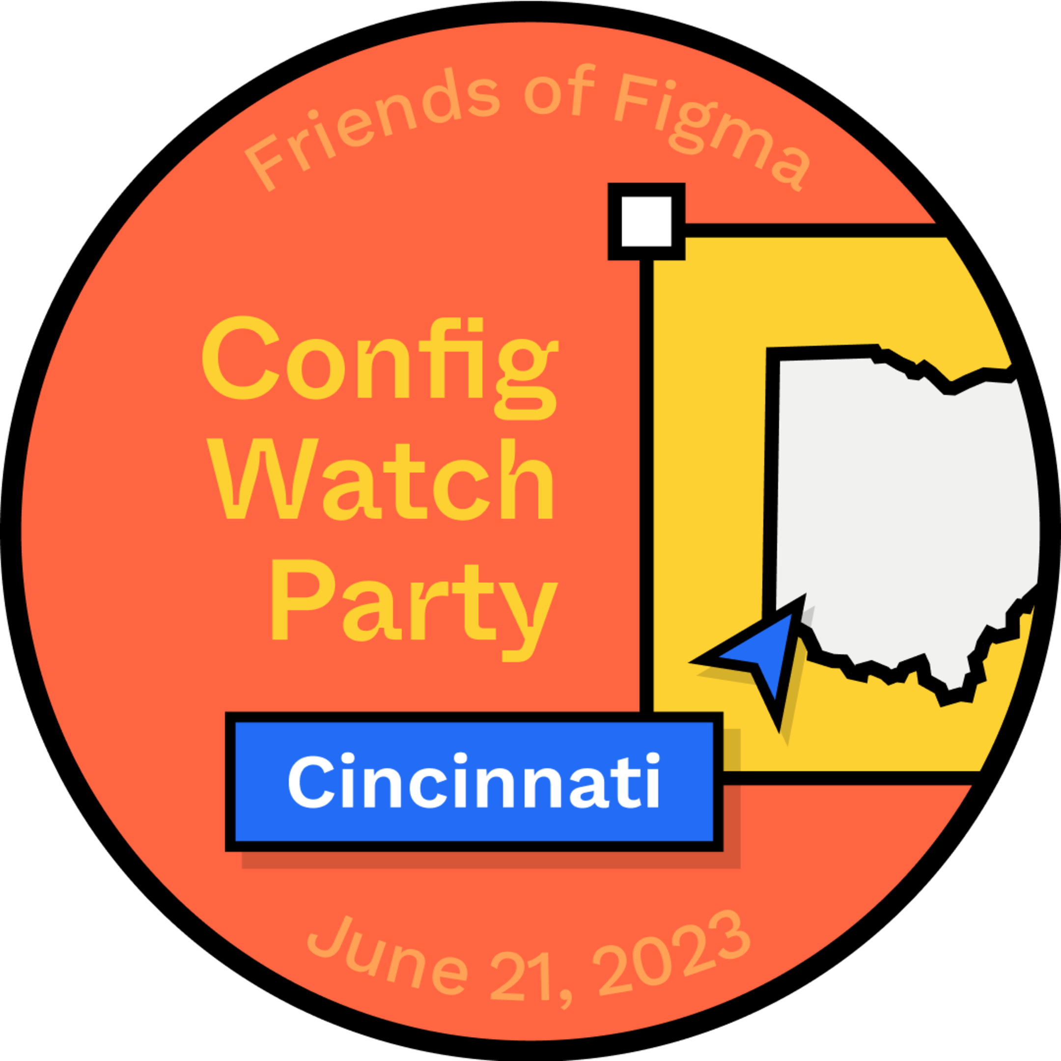 See Config 2023 Watch Party | Cincinnati at Figma Cincinnati