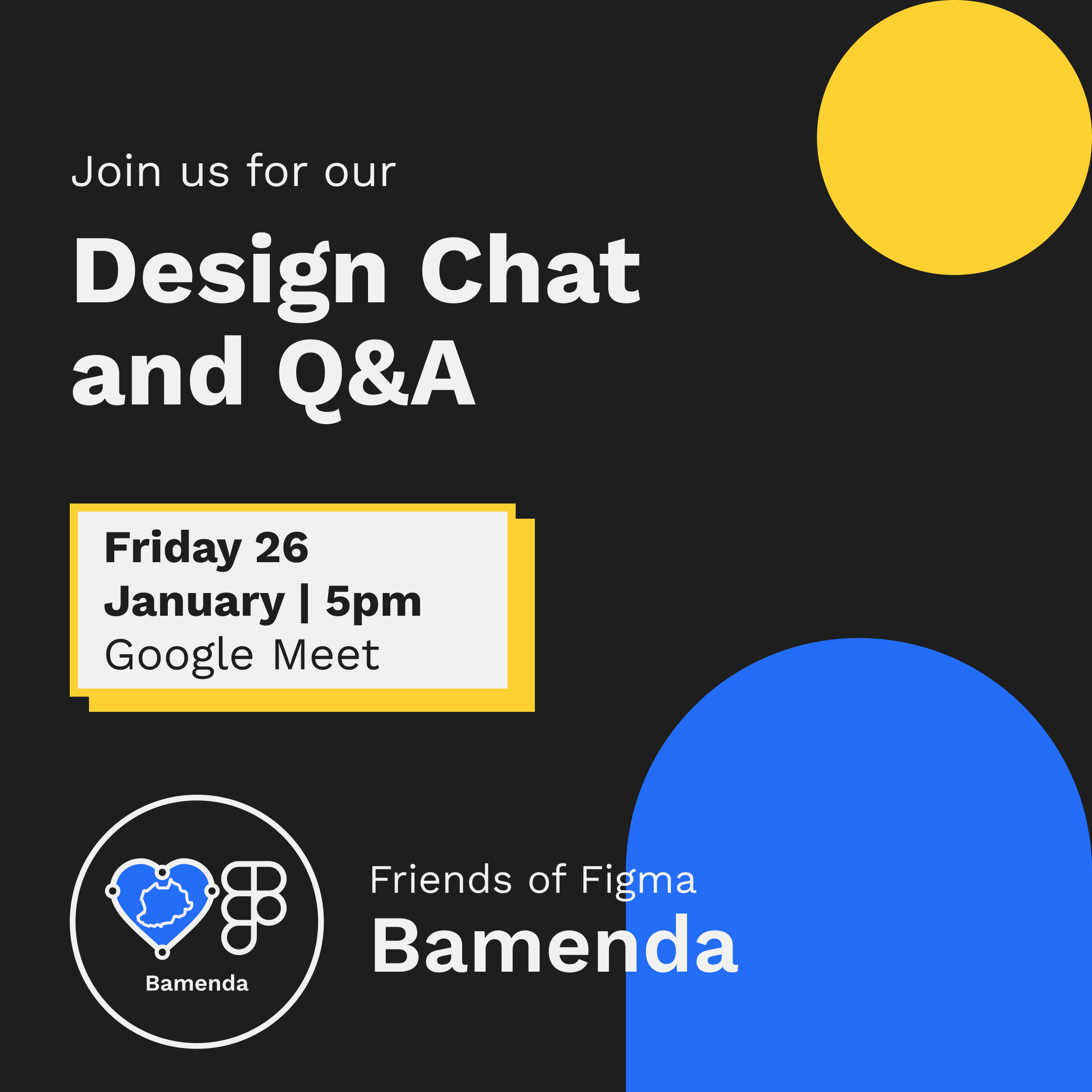 See Friends of Figma Bamenda Chat & Design Q&A at Figma Bamenda