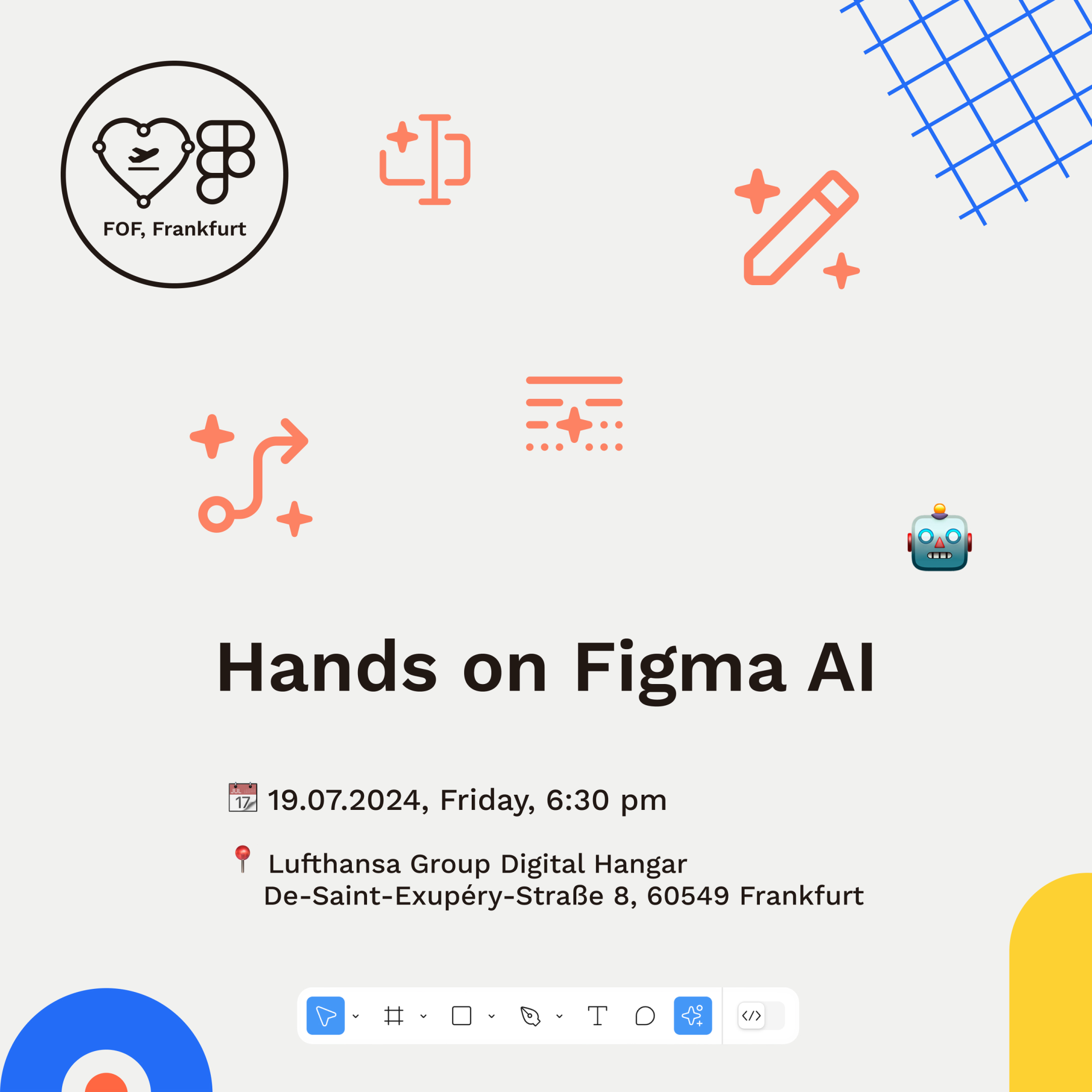 See Hands on Figma AI at Figma Frankfurt