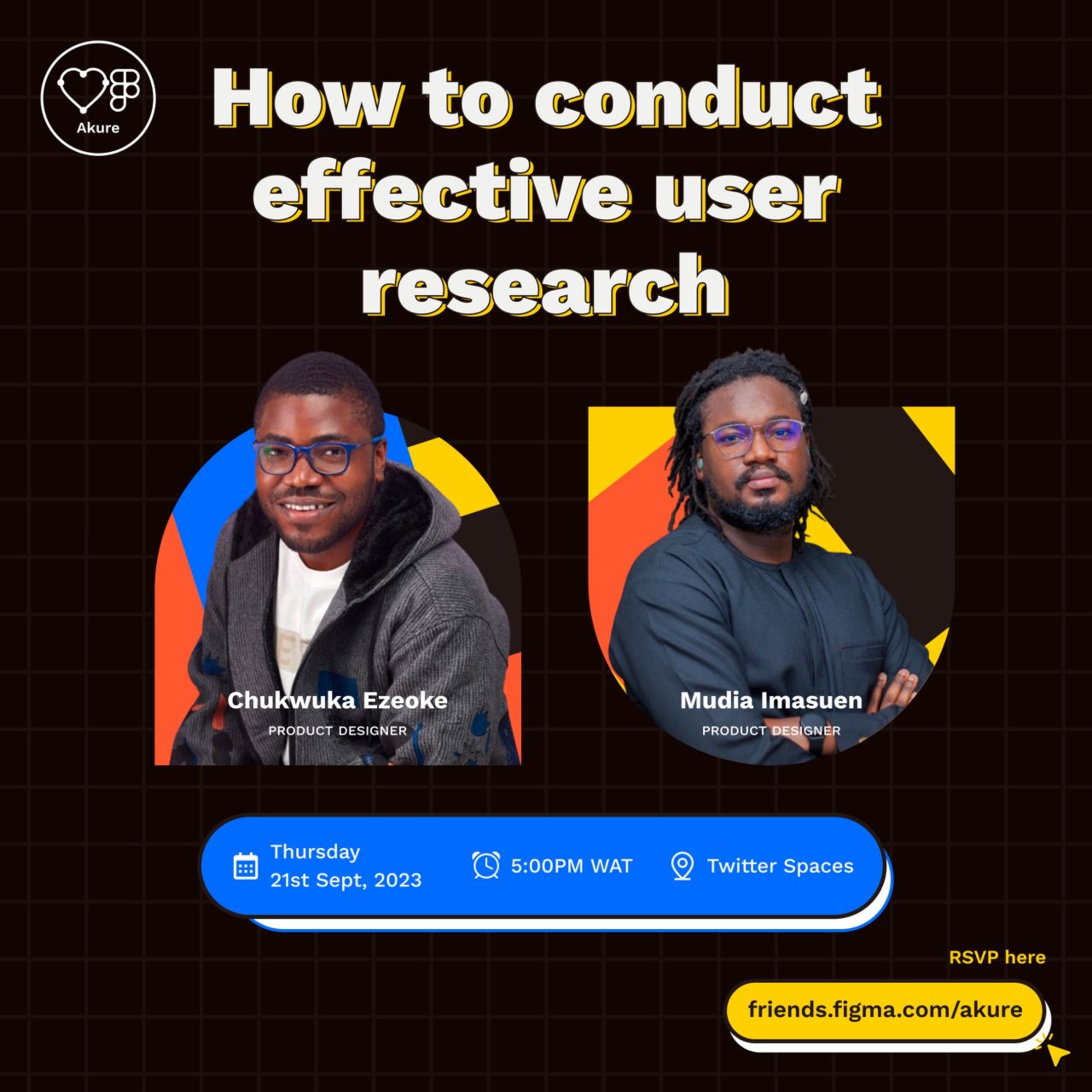 See How to conduct effective user research at Figma Akure