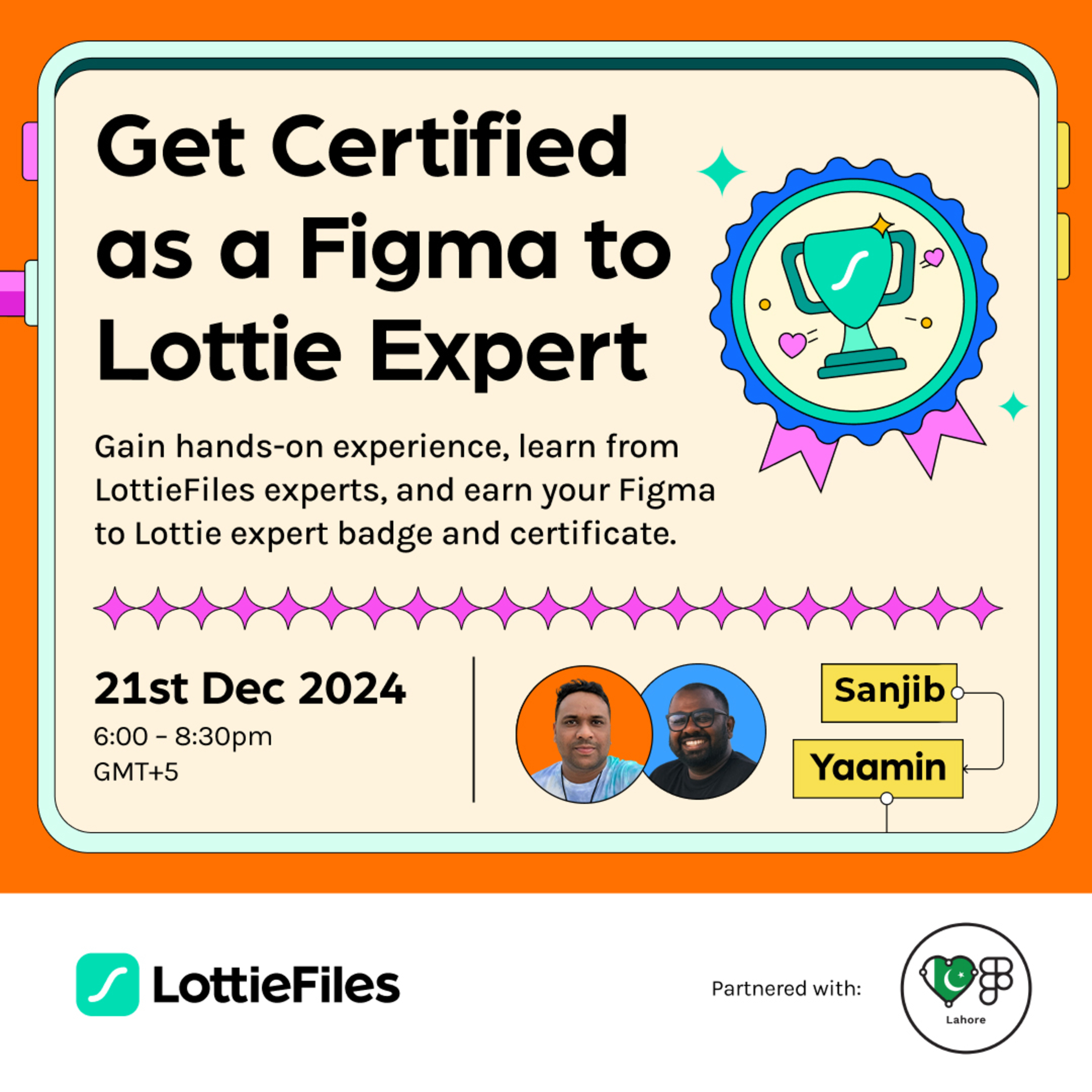 See Transform Designs to Animations: Figma to Lottie Certification at ...