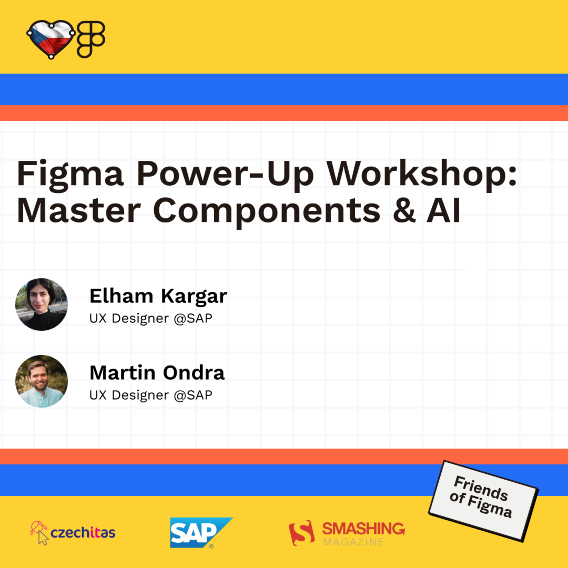See Figma Power-Up Workshop: Master Components & AI at Figma Czech Republic