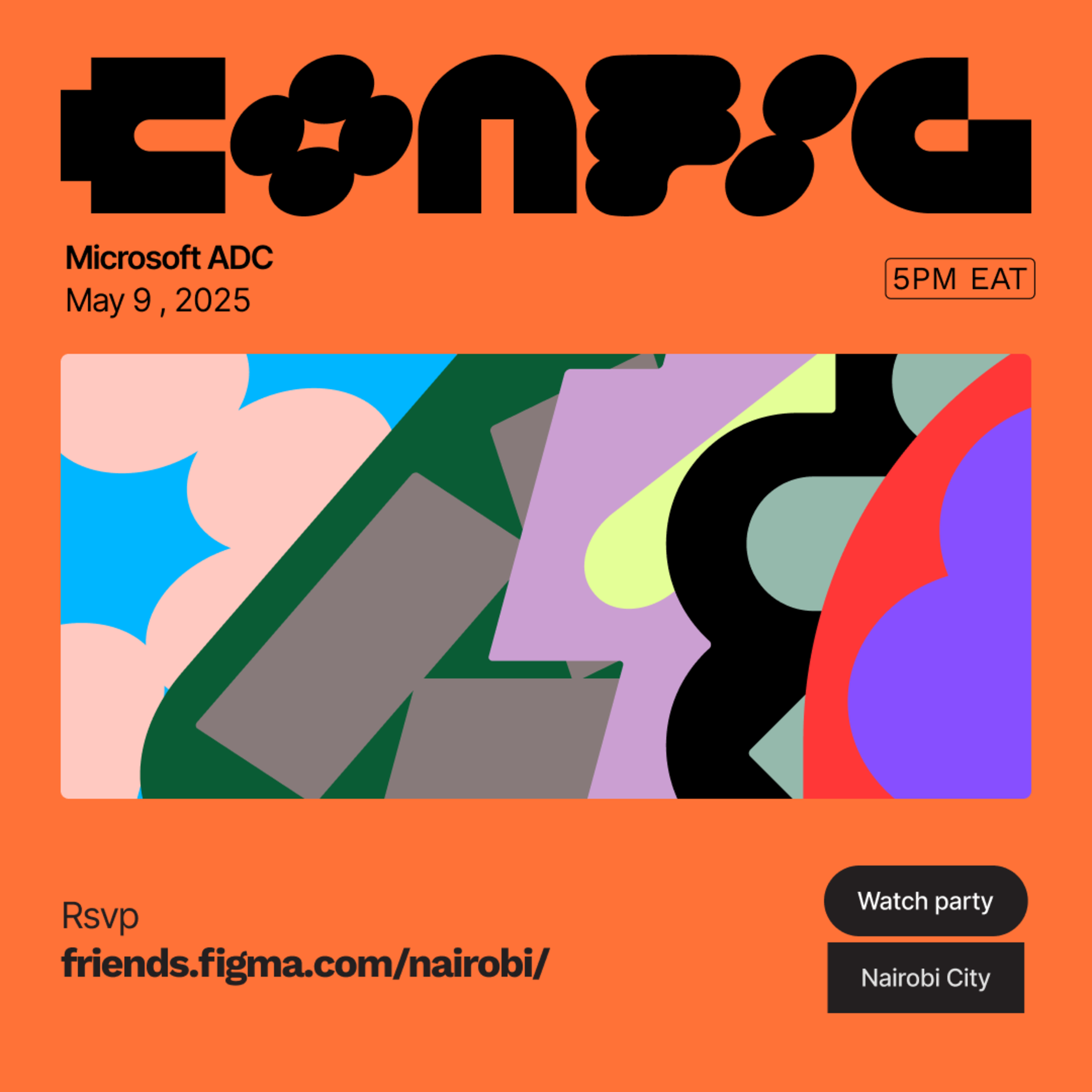 See Nairobi Config Watch Party 2025 at Figma Nairobi