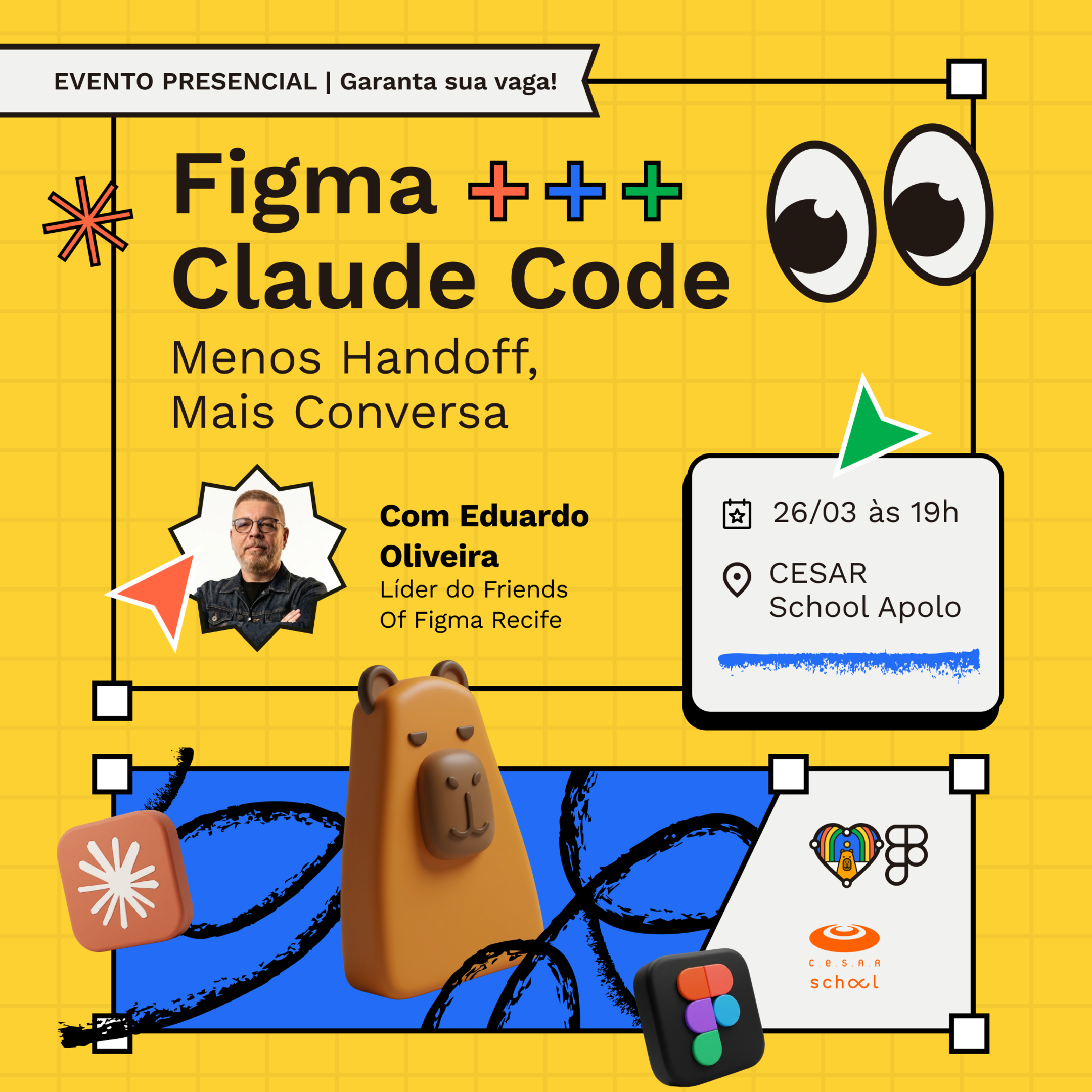 See Figma + Claude Code: Menos Handoff, Mais Conversa at Figma Recife