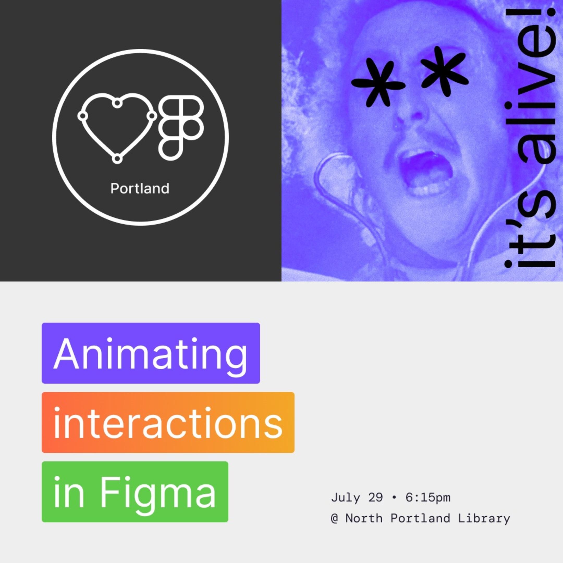 See It's Alive! Animating Interactions in Figma (Hands-on Workshop! Bring Your Laptop 💻) at ...