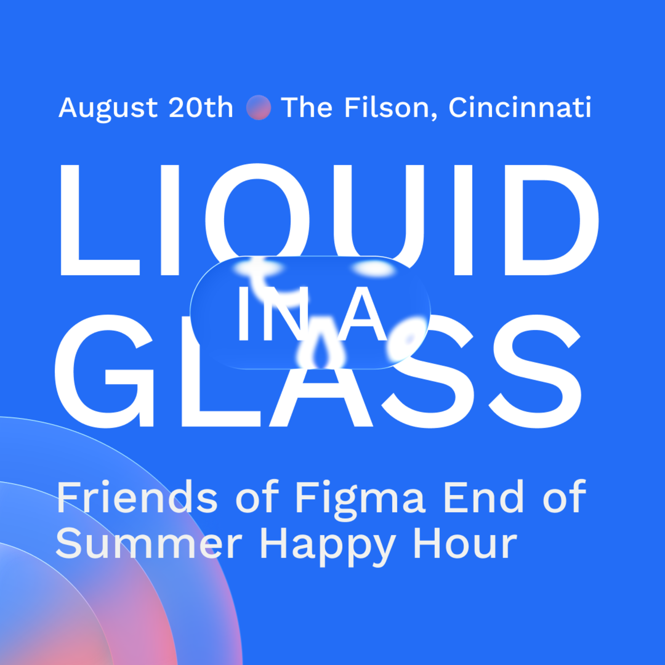 See Liquid (in a) Glass: FoF Cincinnati End of Summer Happy Hour at Figma Cincinnati