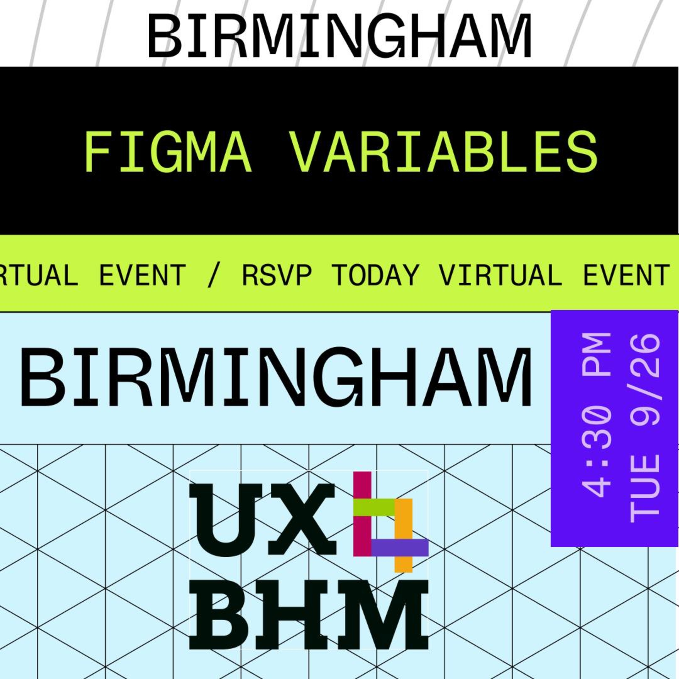 See Master Your Design Skills with Figma Variables at Figma Birmingham