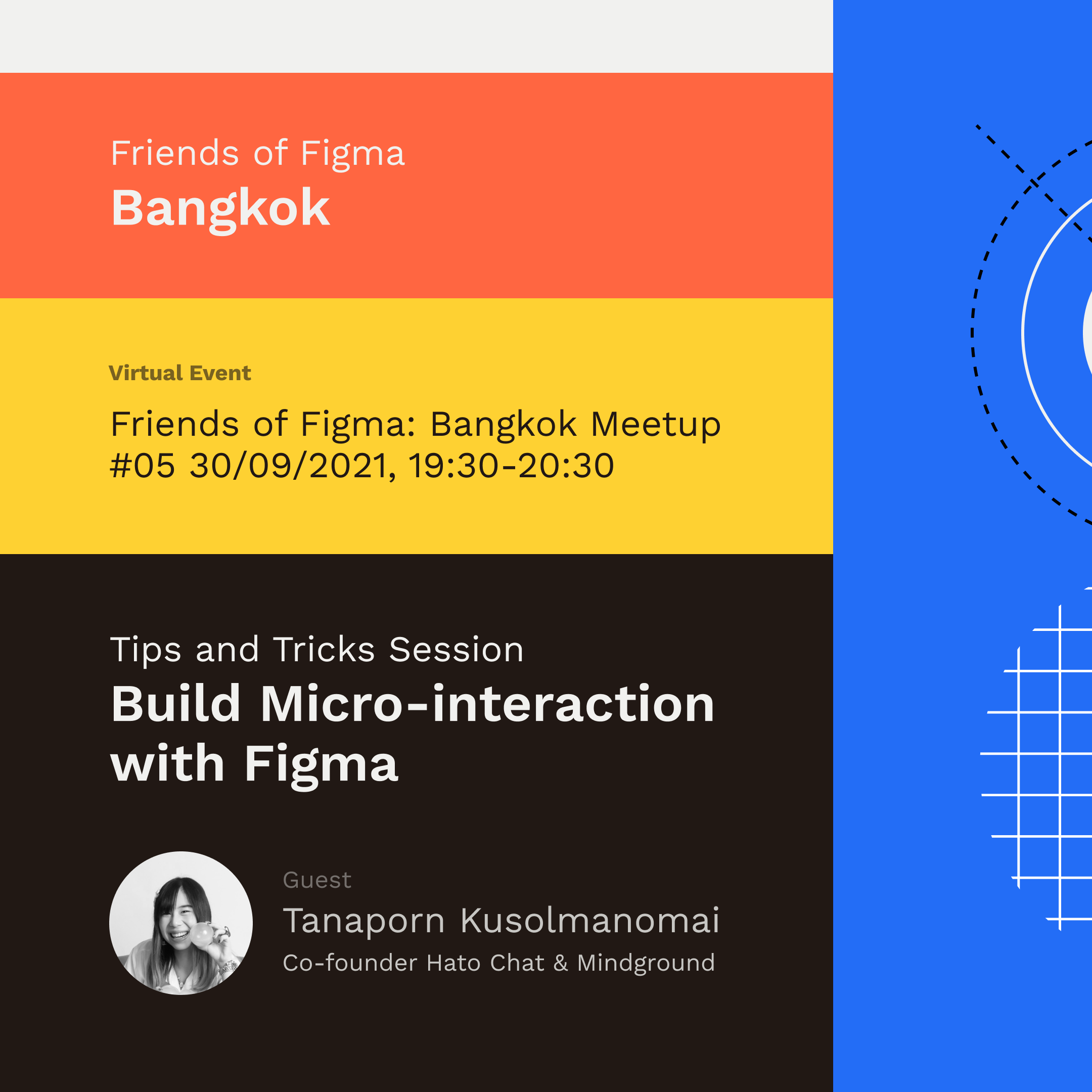See Build Micro-interaction with Figma at Figma Bangkok