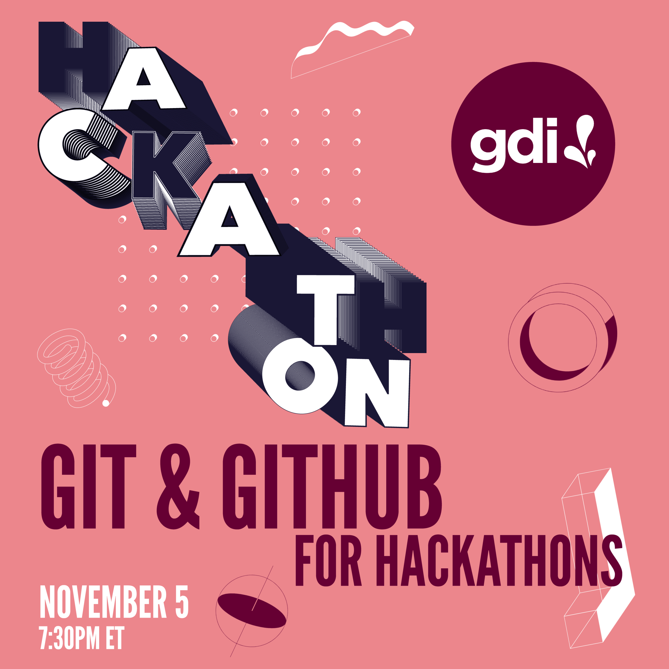 See Git & GitHub for hackathons at Girl Develop It Virtual Hackathon