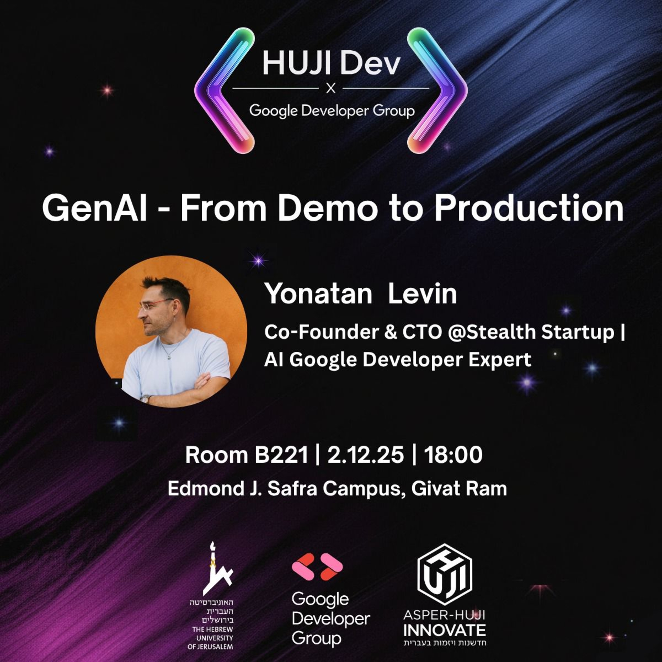 See GenAI - From Demo to Production at Google Developer Groups GDG ...