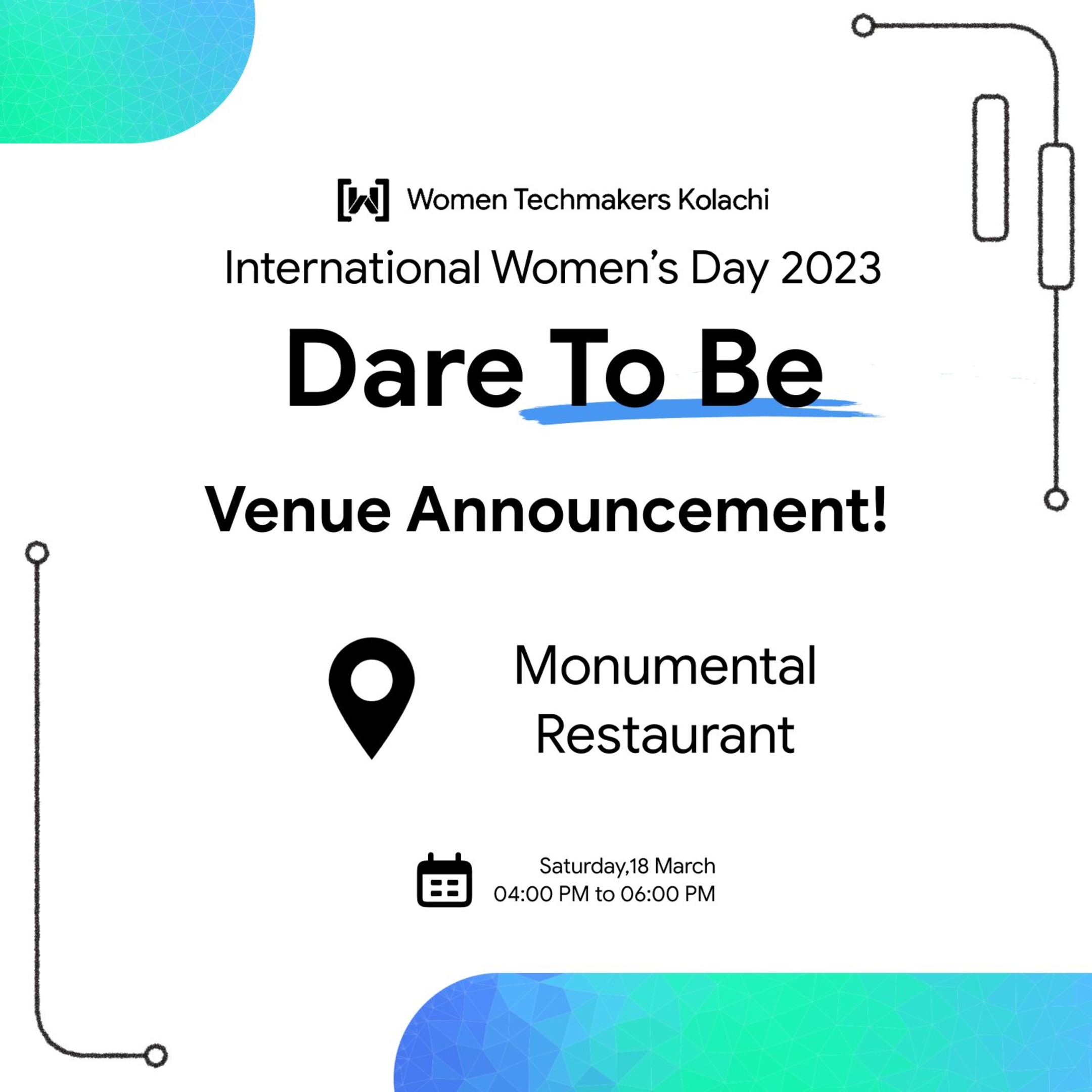 See IWD 2023 - WTM Kolachi at Google Developer Groups GDG Kolachi