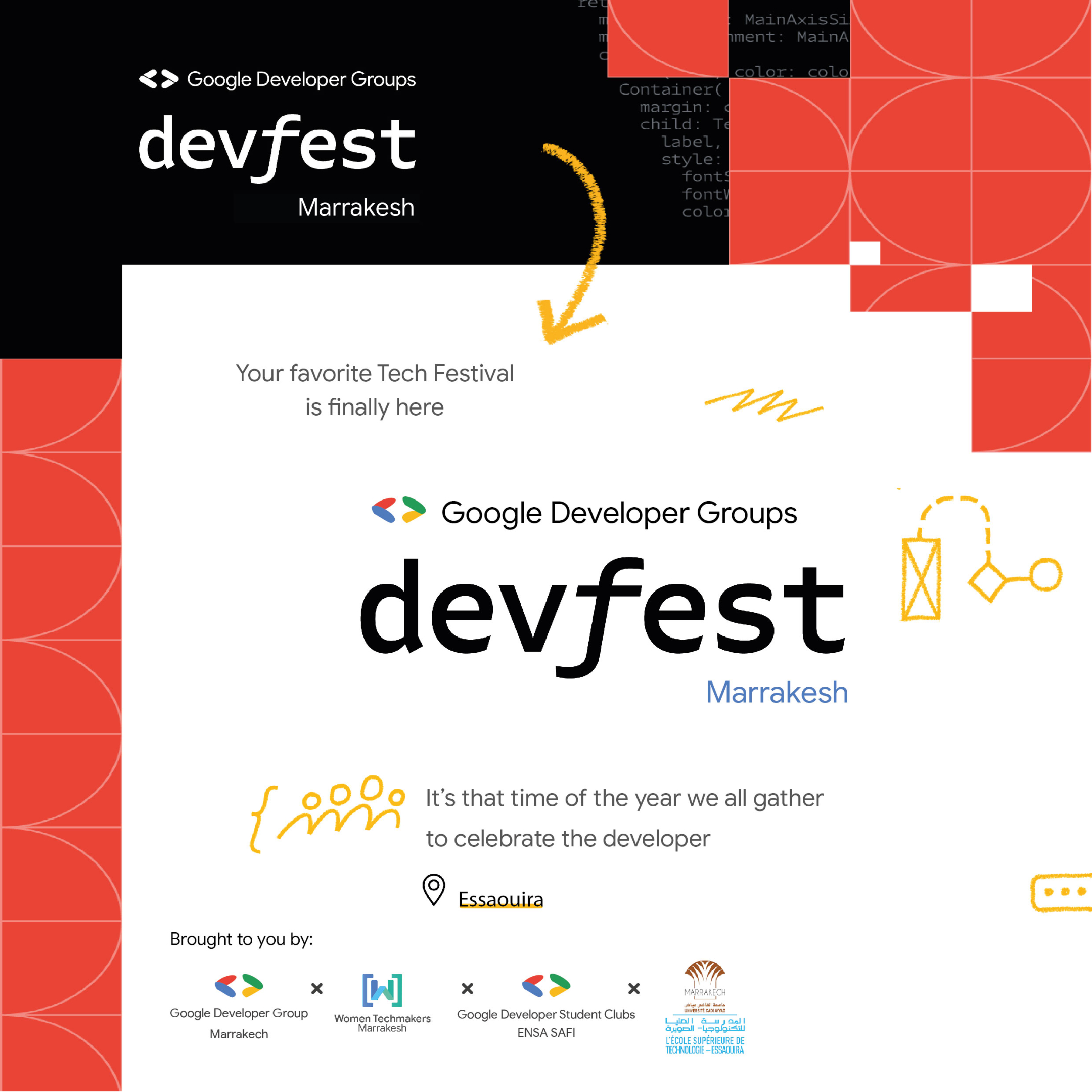 See Devfest 2023 at Google Developer Groups GDG Marrakesh