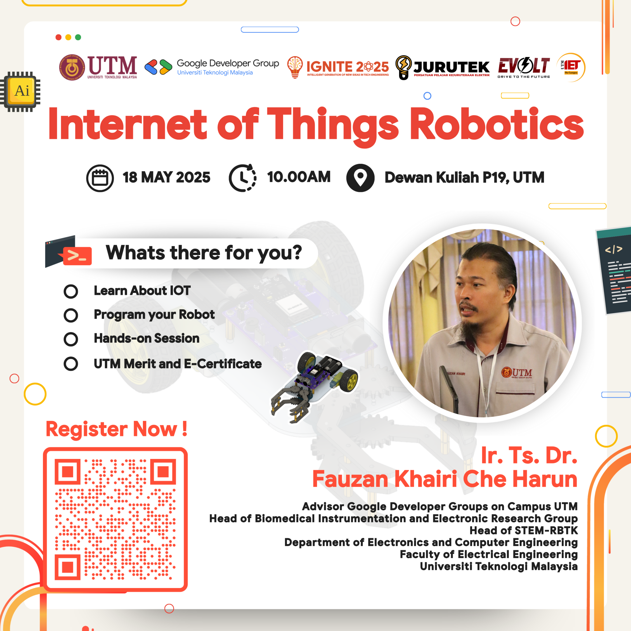 See 🤖 Internet of Things (IoT) Robotics @ IGNITE 2025 🌐⚙️ at Google ...